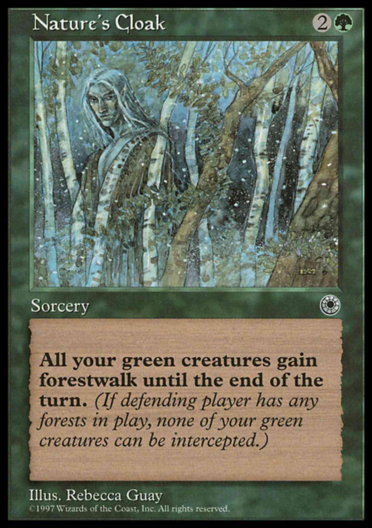 Nature's Cloak Price from mtg Portal