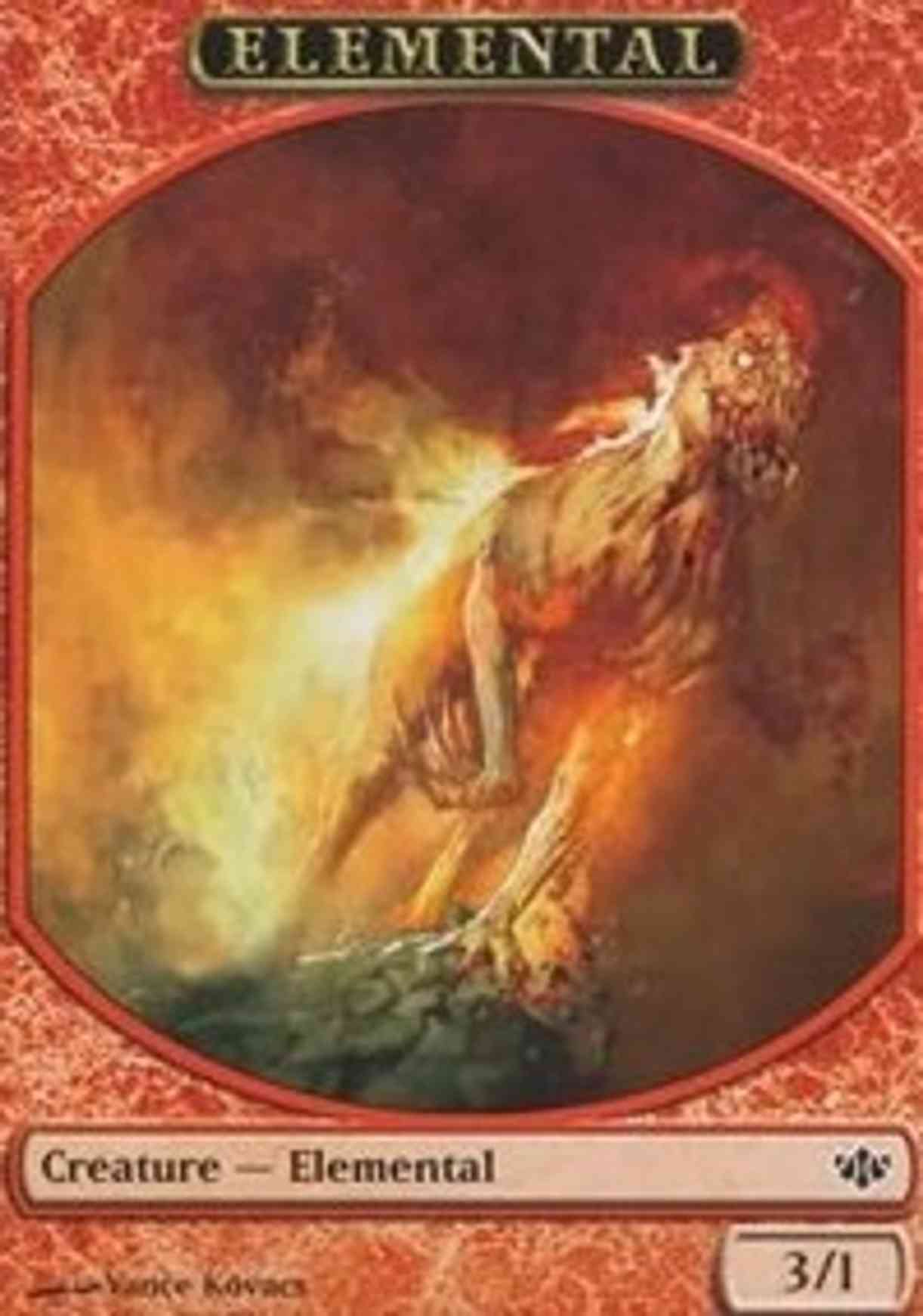 Elemental Token Price from mtg Conflux