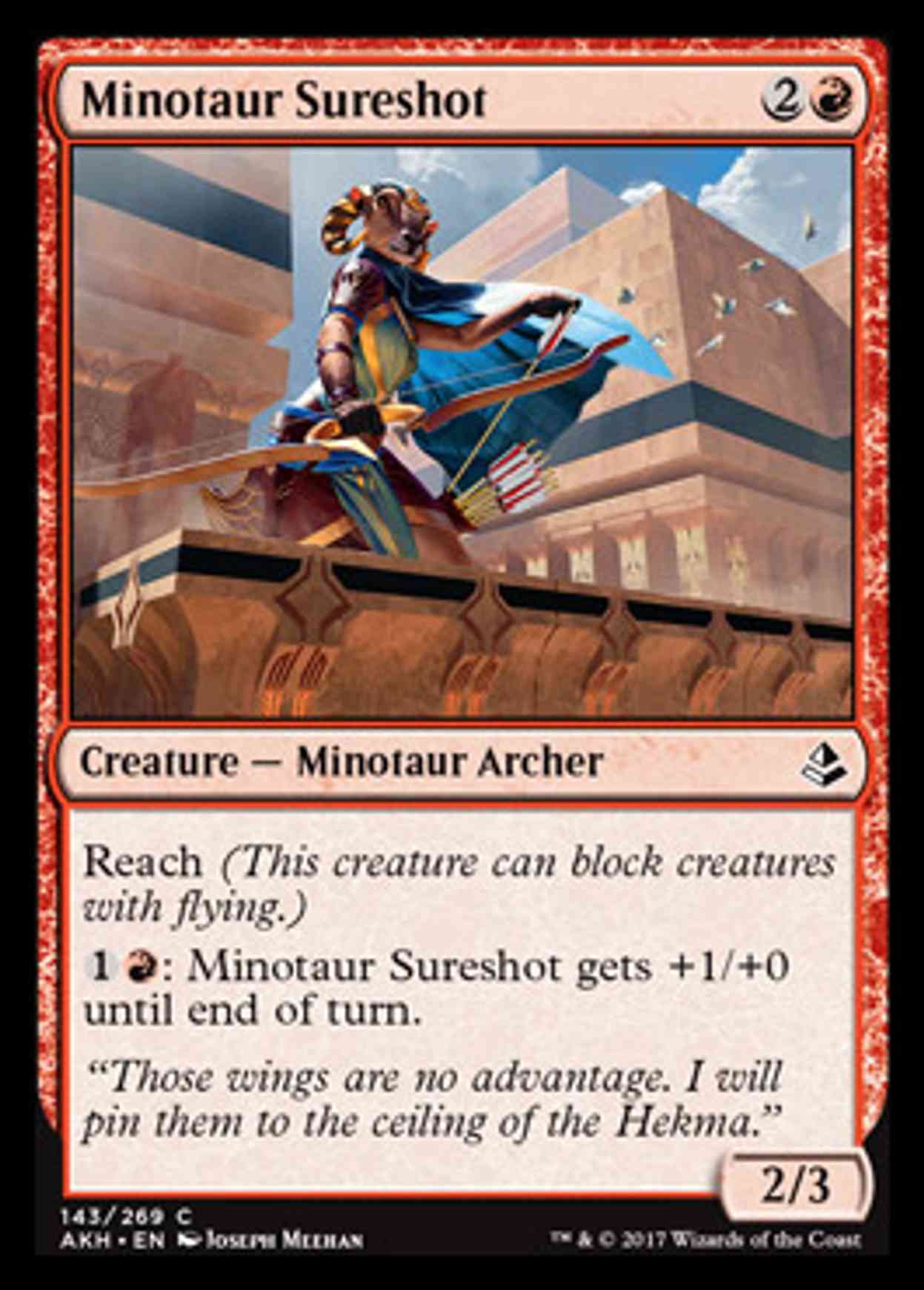 Minotaur Sureshot Price from mtg Amonkhet