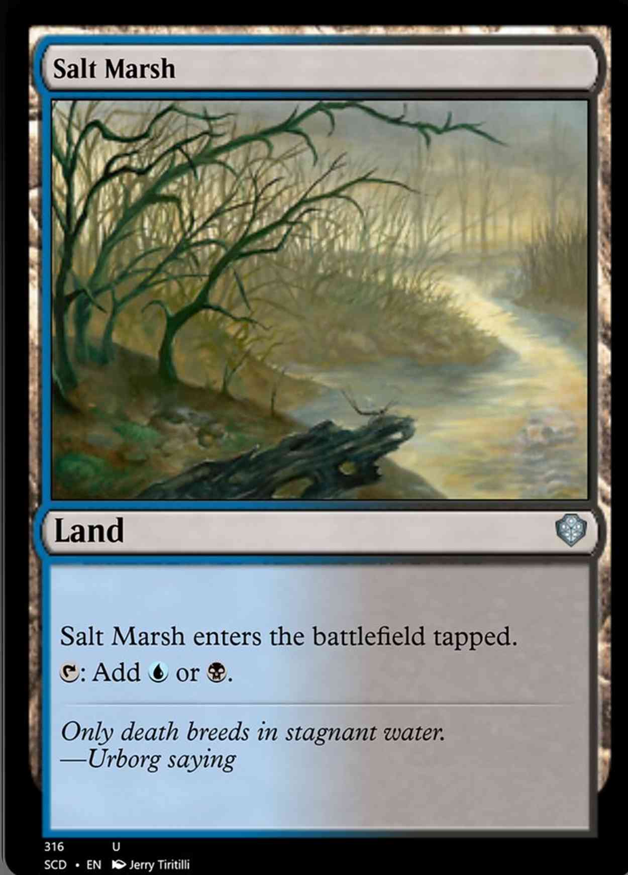 Salt Marsh Price from mtg Starter Commander Decks