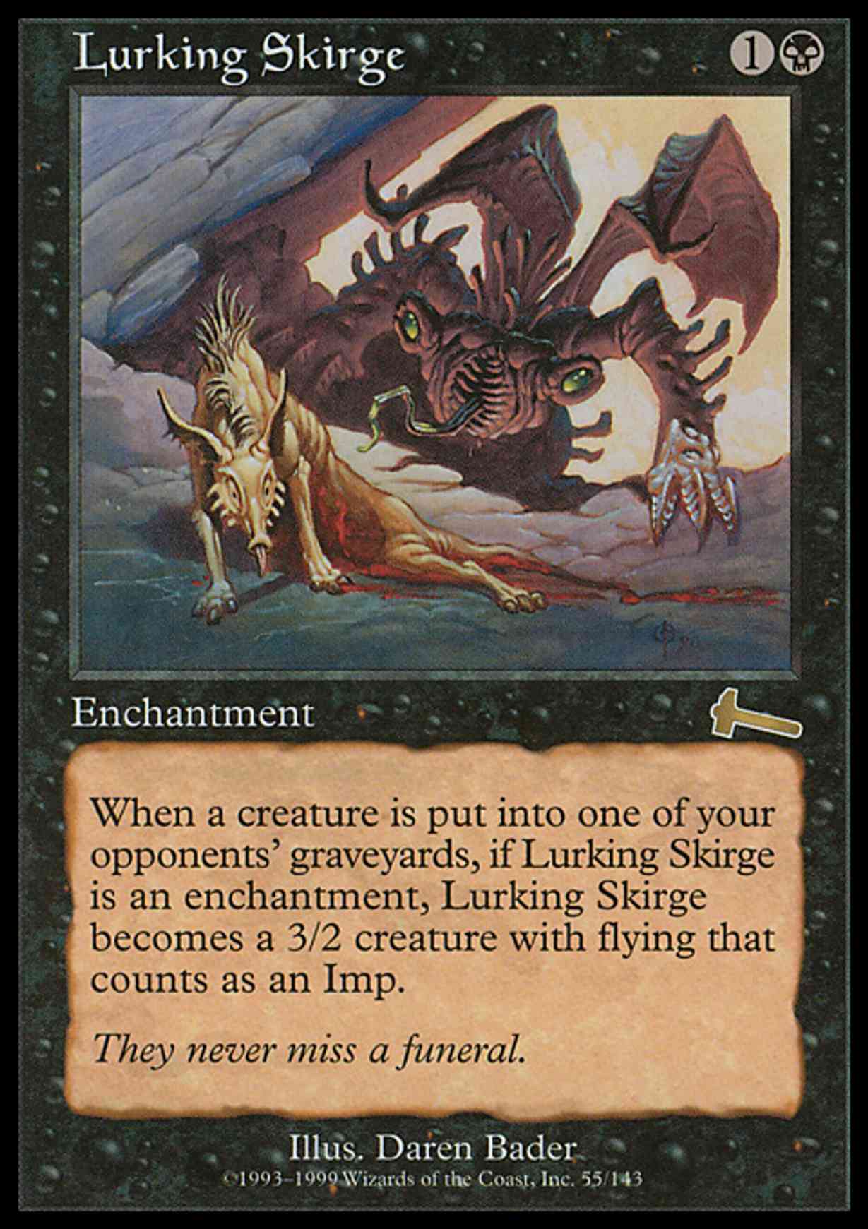 Lurking Skirge Price from mtg Urza's Legacy