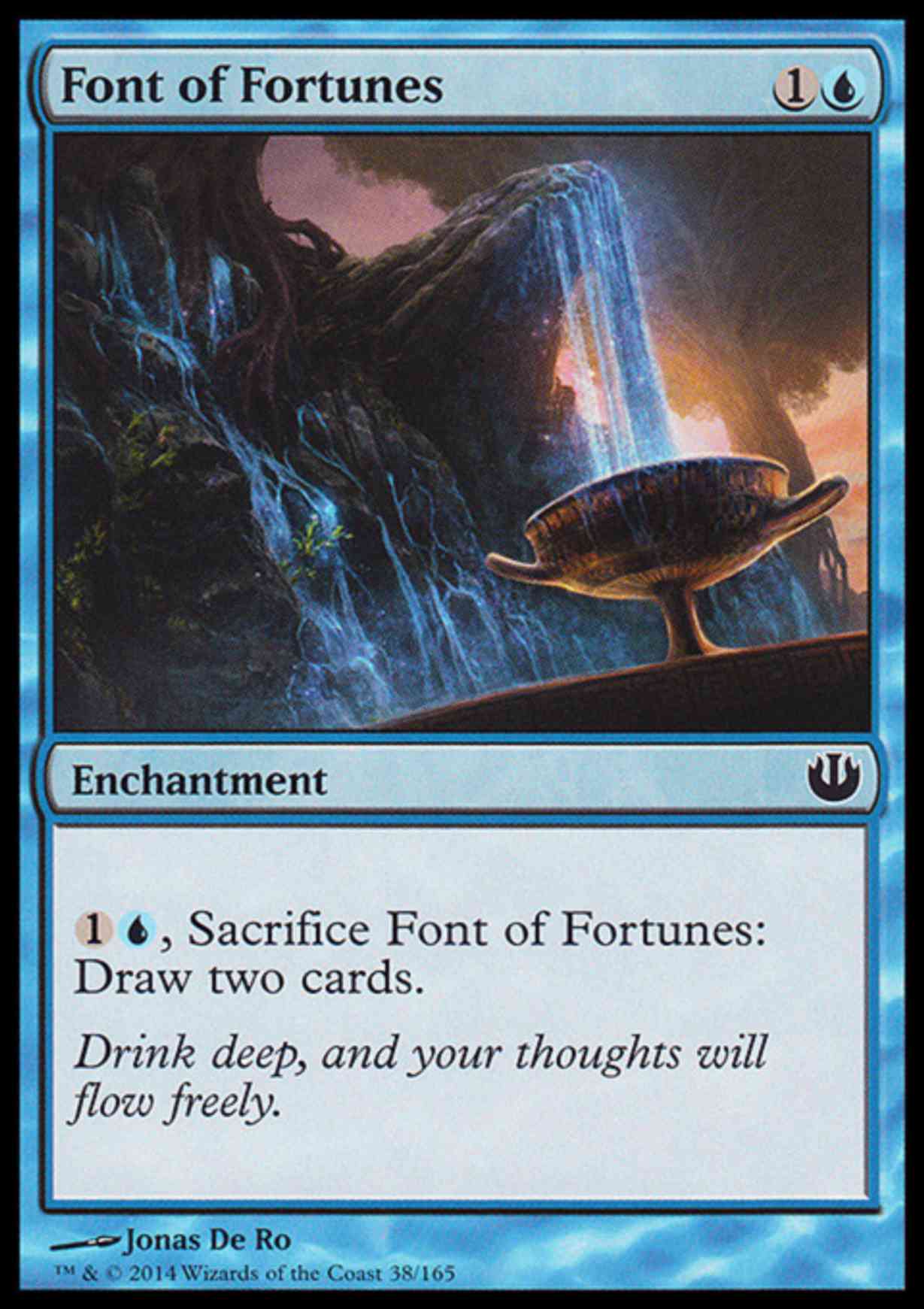 Font of Fortunes Price from mtg Journey into Nyx