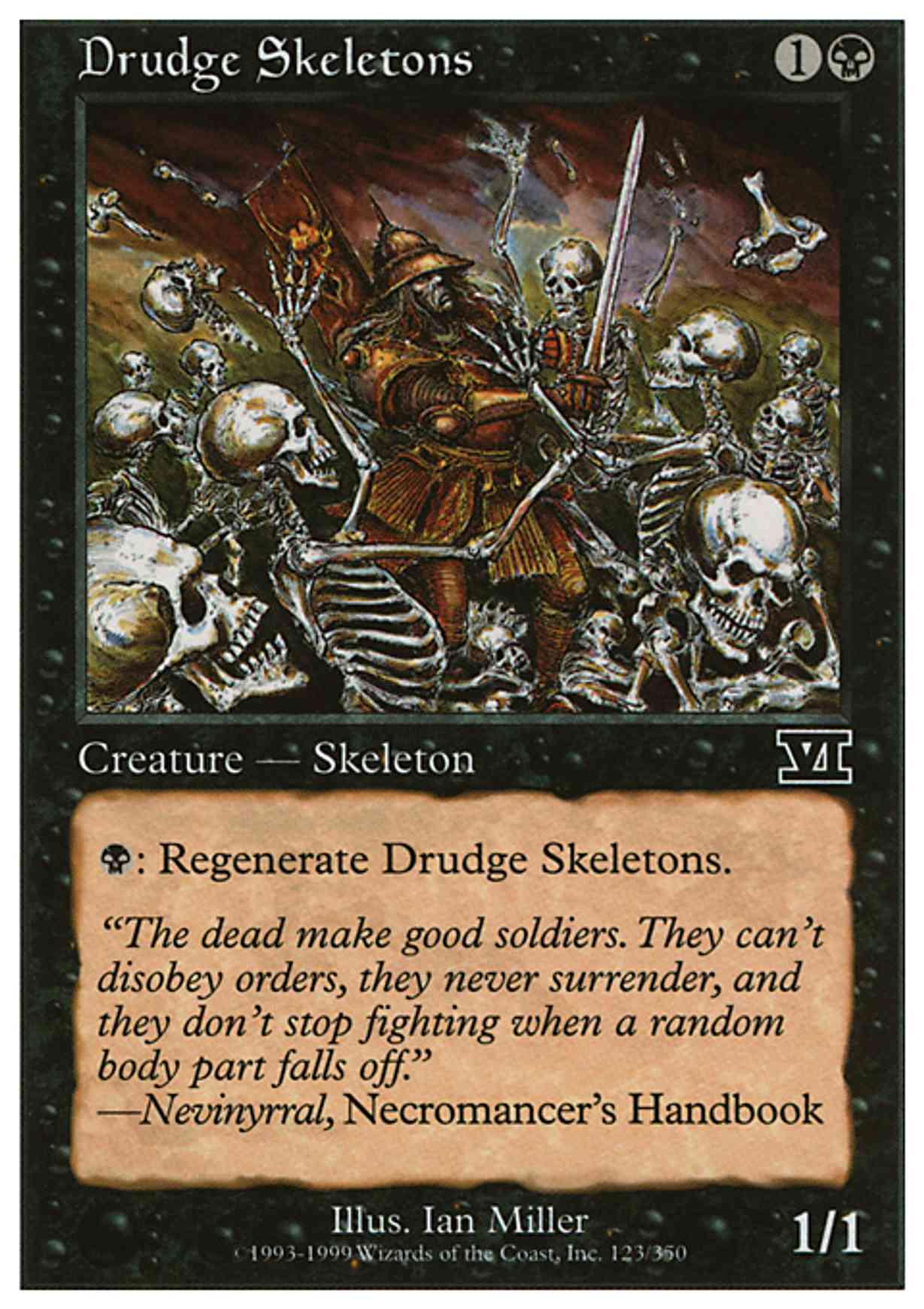 Drudge Skeletons Price from mtg Classic Sixth Edition