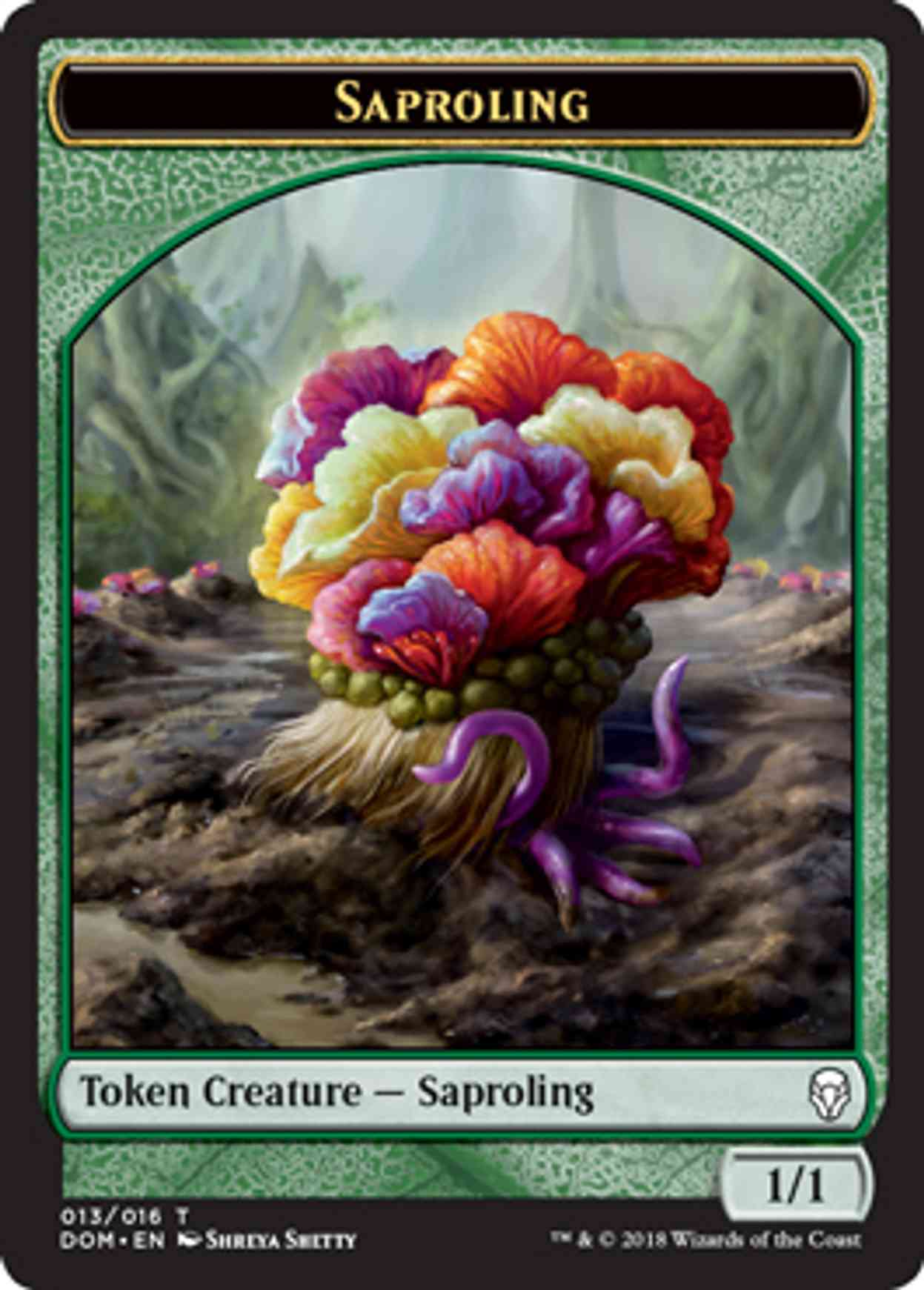 Saproling Token (013) Price from mtg Dominaria