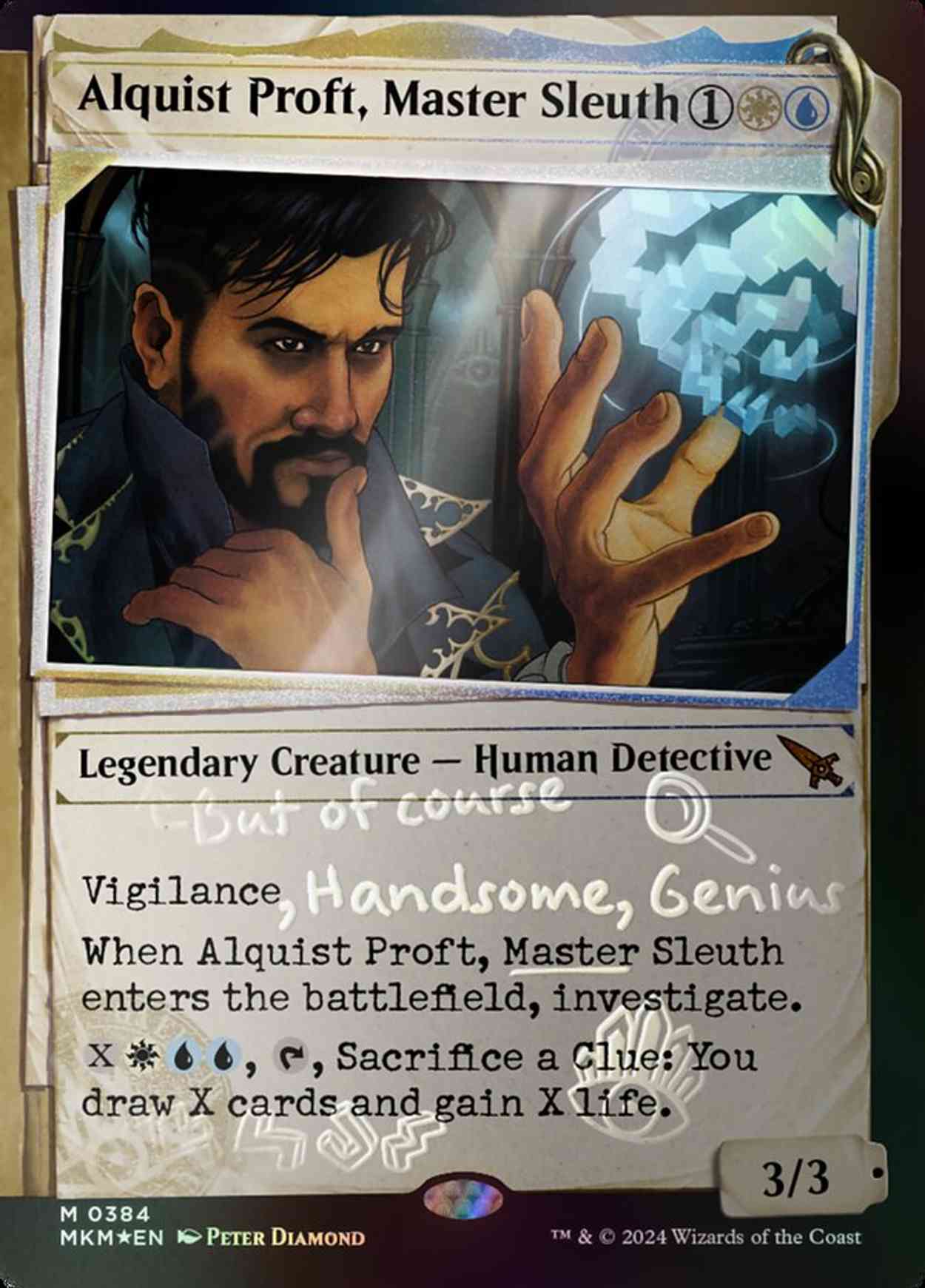 Alquist Proft, Master Sleuth (Showcase) (Invisible Ink) Price from mtg ...