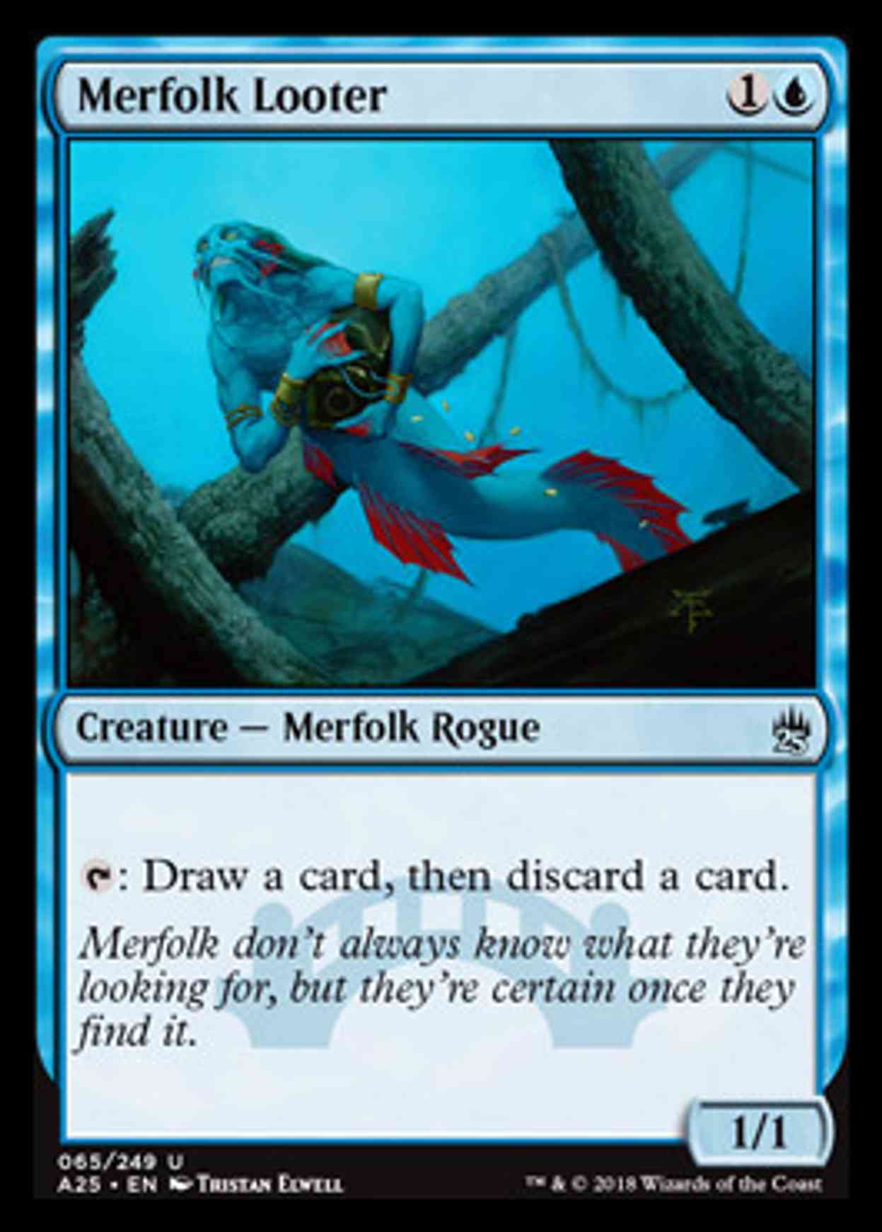 Merfolk Looter Price from mtg Masters 25
