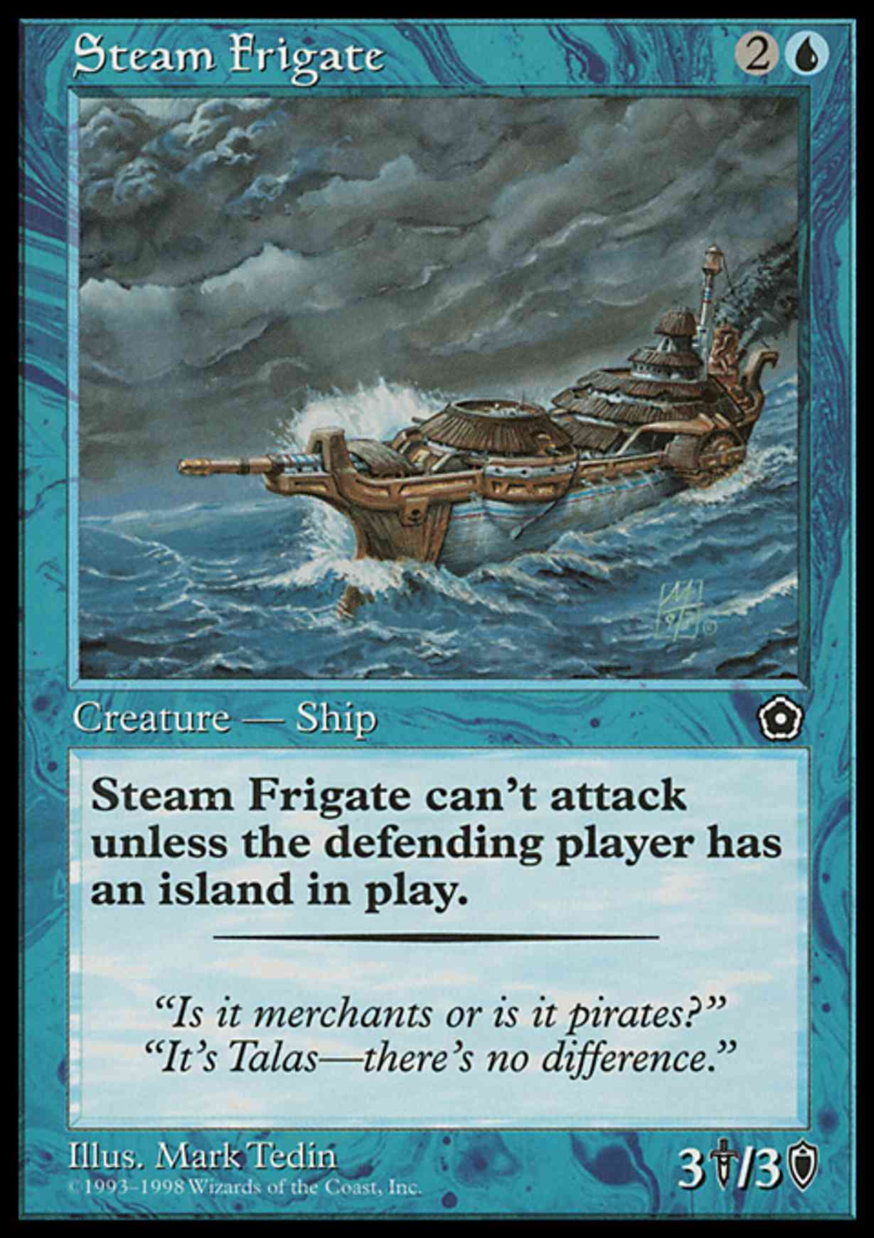 Steam Frigate Price from mtg Portal Second Age