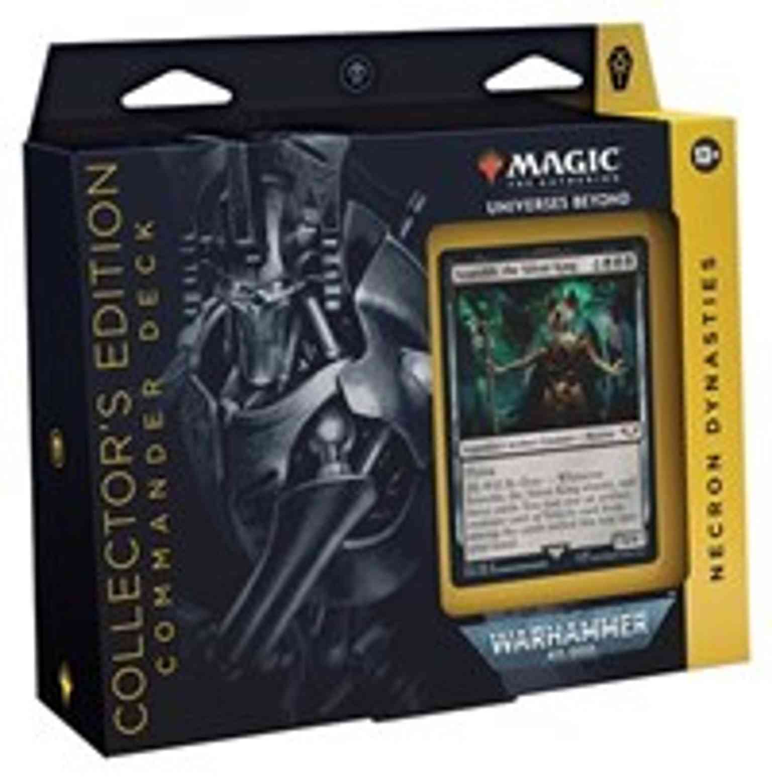 Universes Beyond: Warhammer 40,000 - Necron Dynasties Commander Deck ...