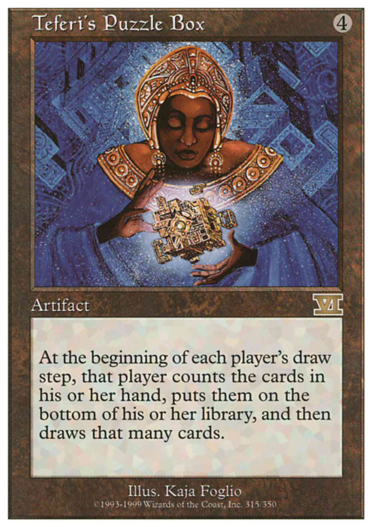 Teferi's Puzzle Box Price from mtg Classic Sixth Edition