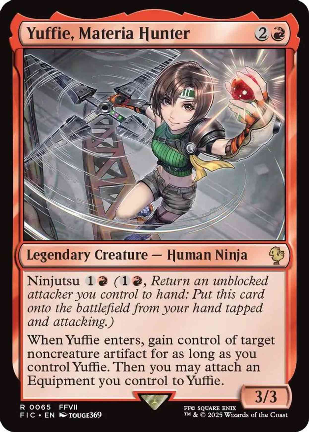 Yuffie, Materia Hunter Price from mtg Commander: FINAL FANTASY