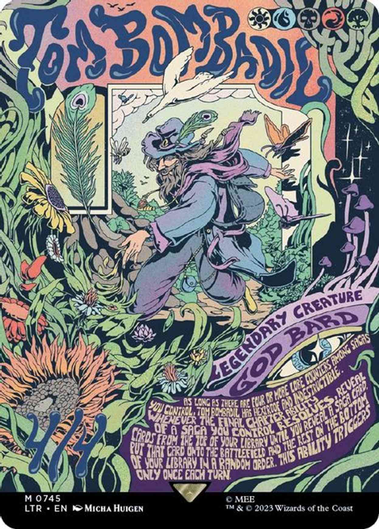 Tom Bombadil (Borderless Poster) Price from mtg The Lord of the Rings ...