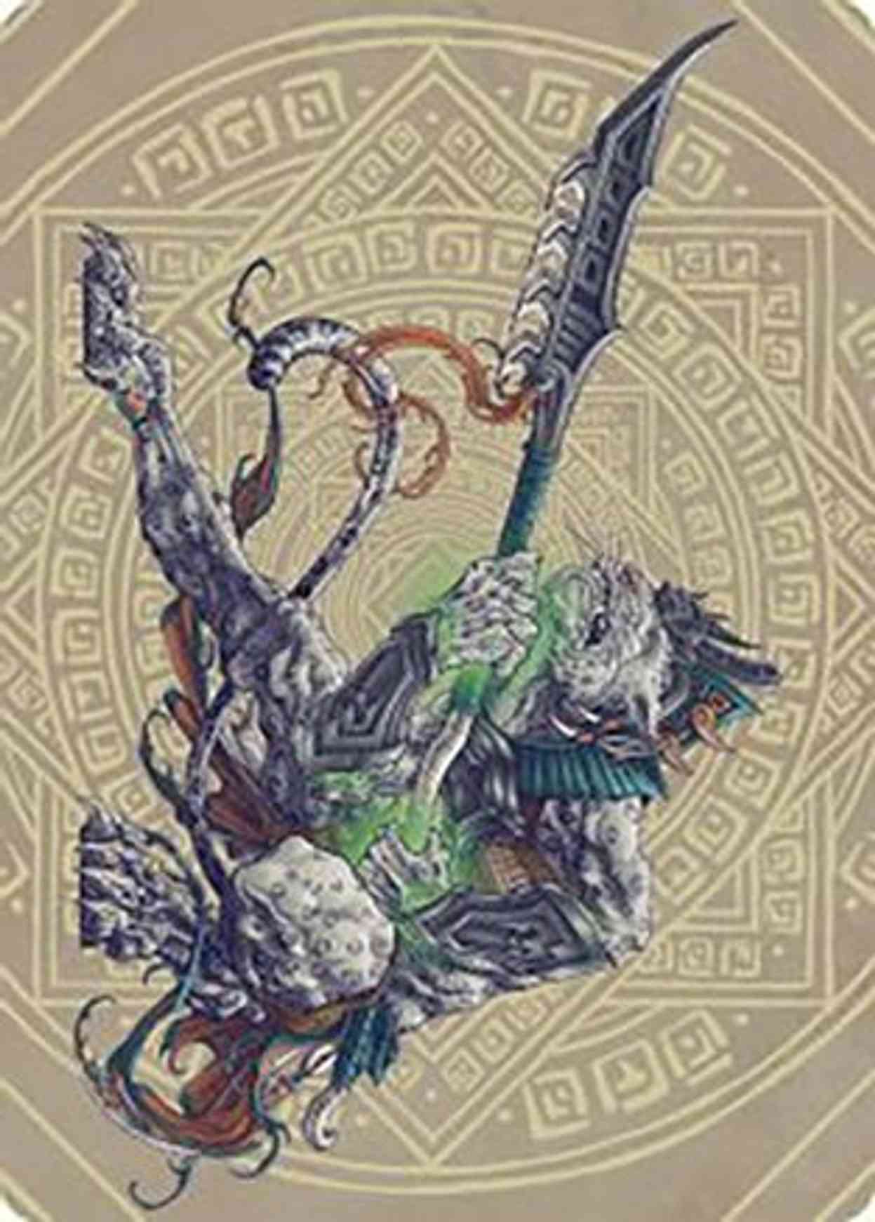 Kutzil, Malamet Exemplar Art Card Price from mtg The Lost Caverns of ...