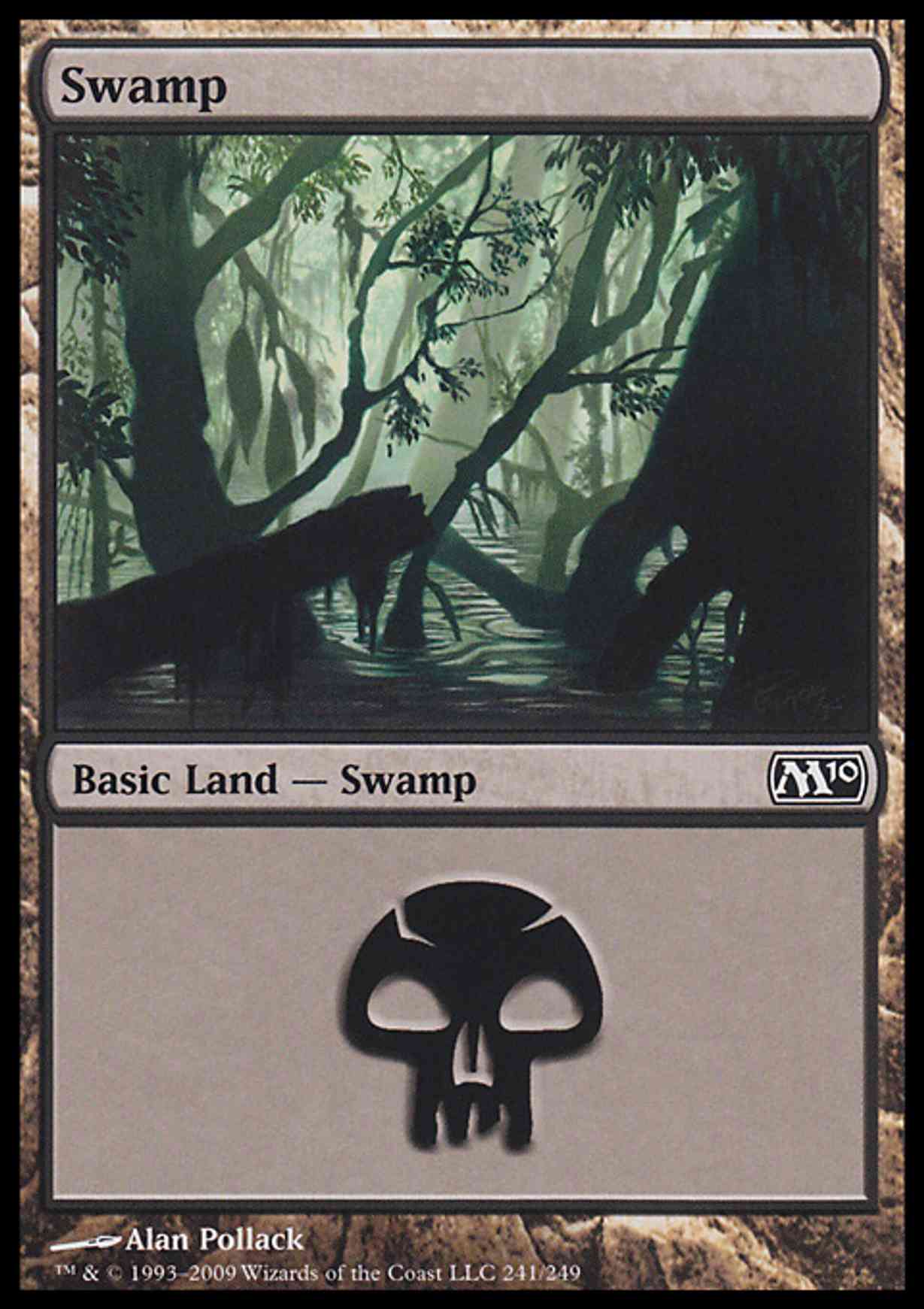 Swamp (241) Price from mtg Magic 2010