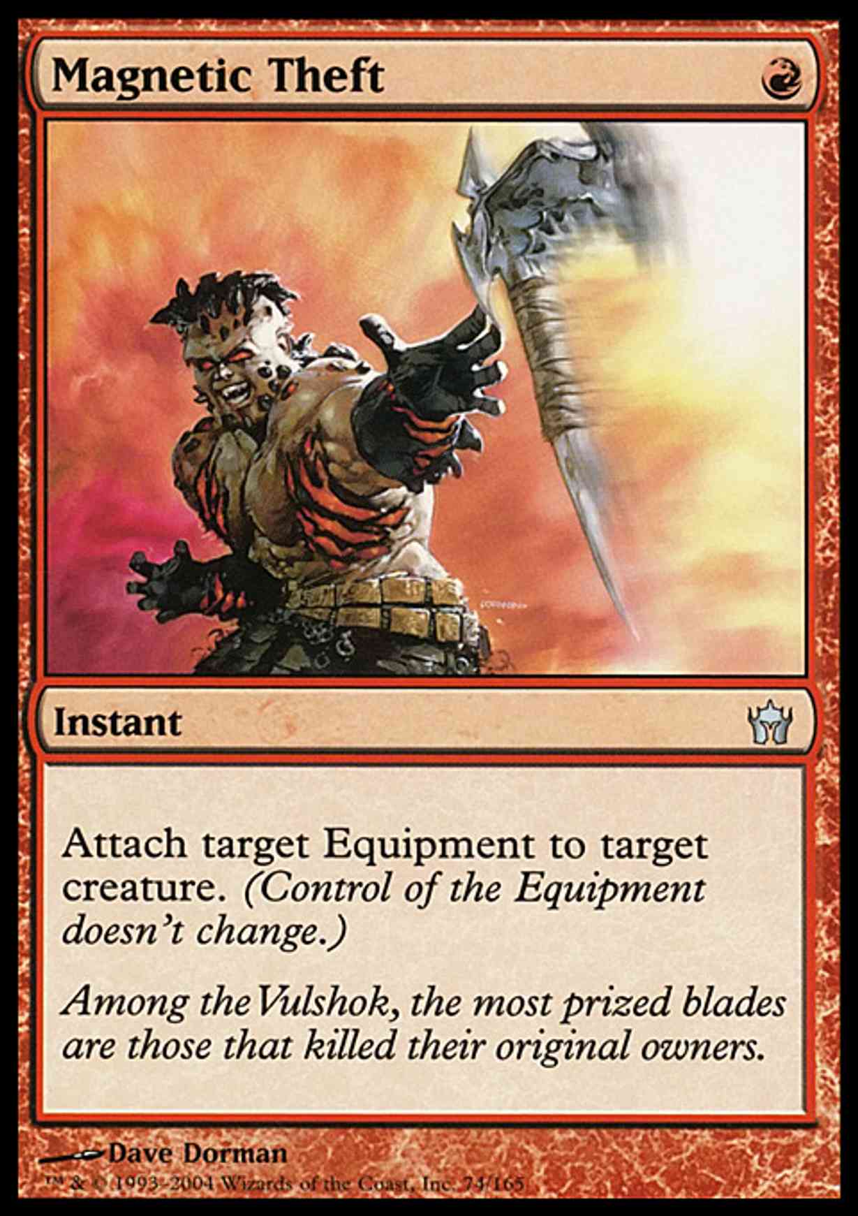 Magnetic Theft Price from mtg Fifth Dawn