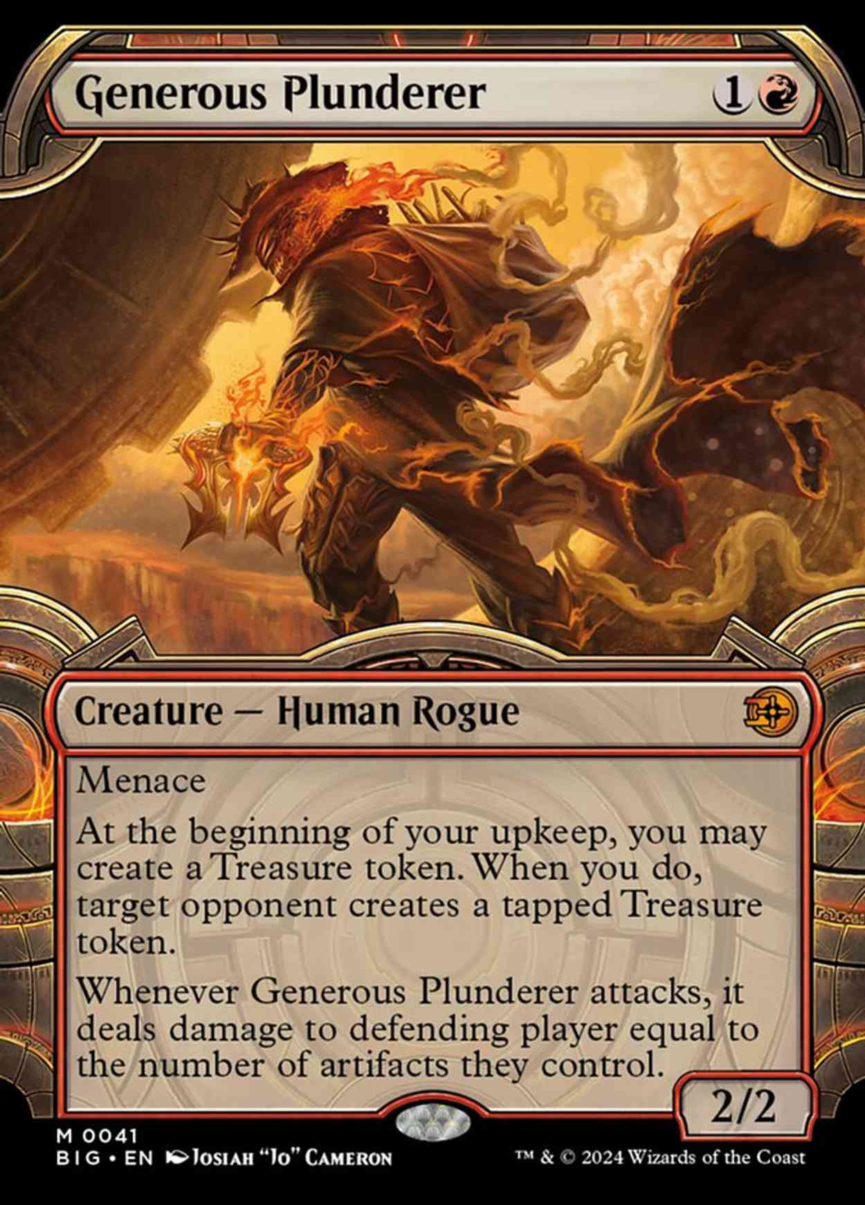 Generous Plunderer (Showcase) Price from mtg The Big Score