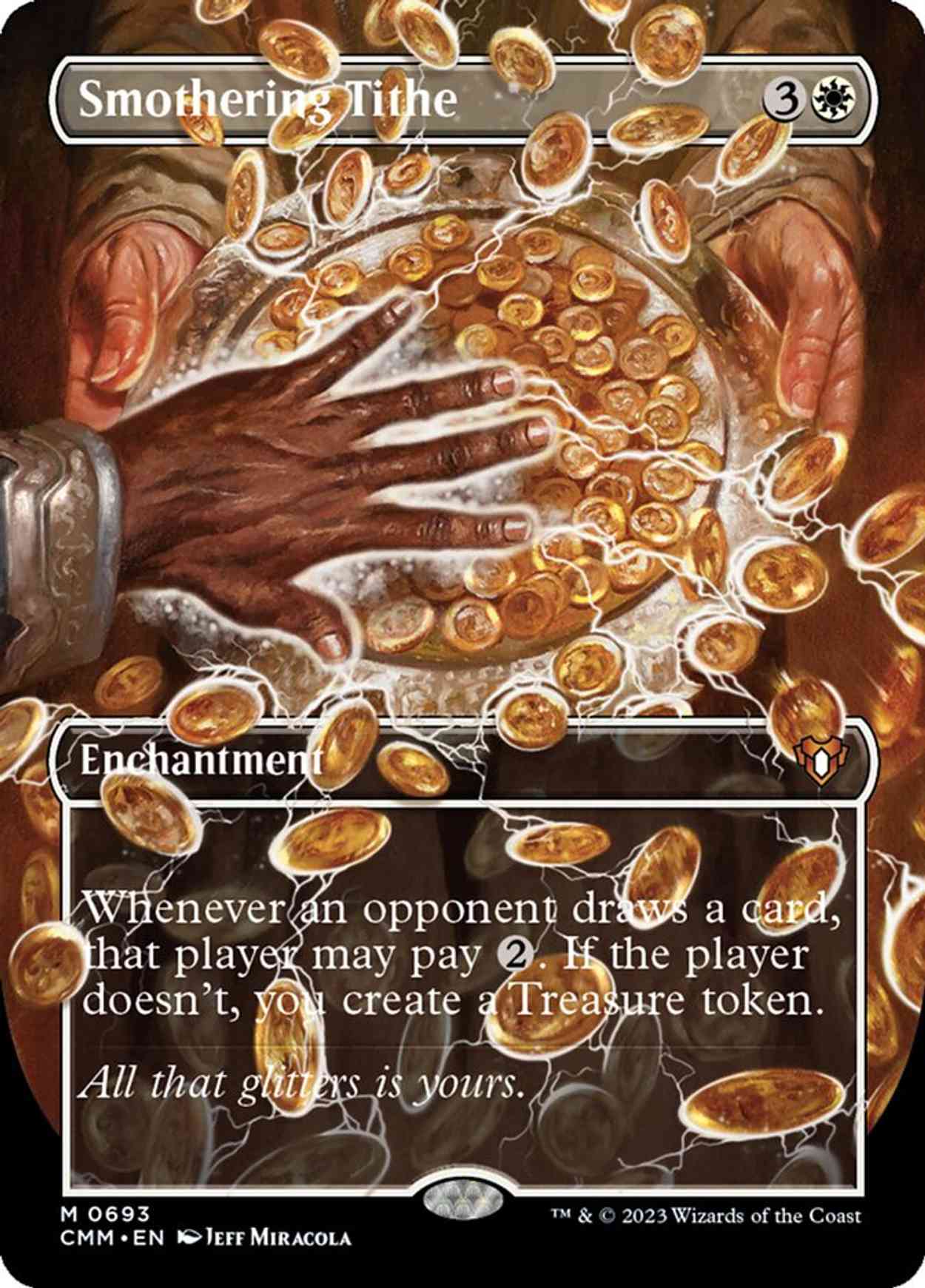 Smothering Tithe (Borderless) Price from mtg Commander Masters