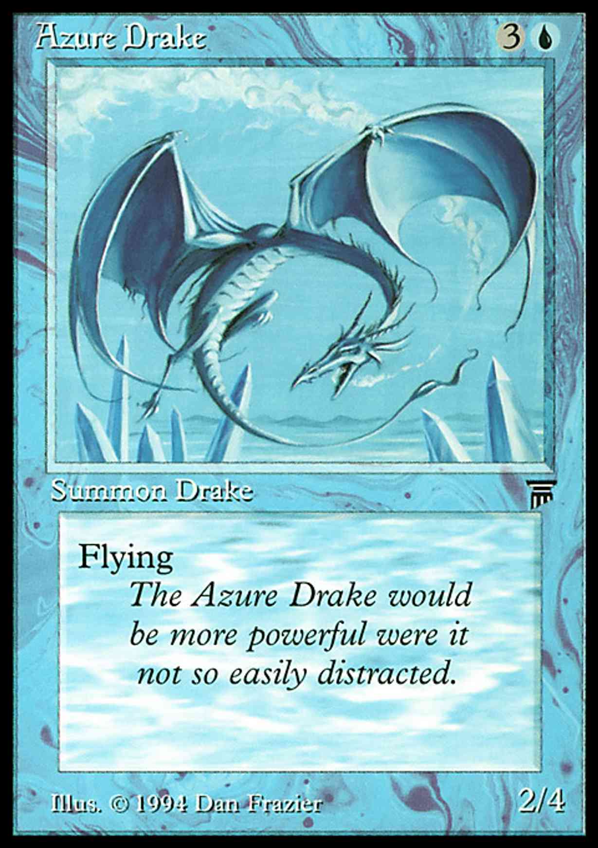 Azure Drake Price from mtg Legends