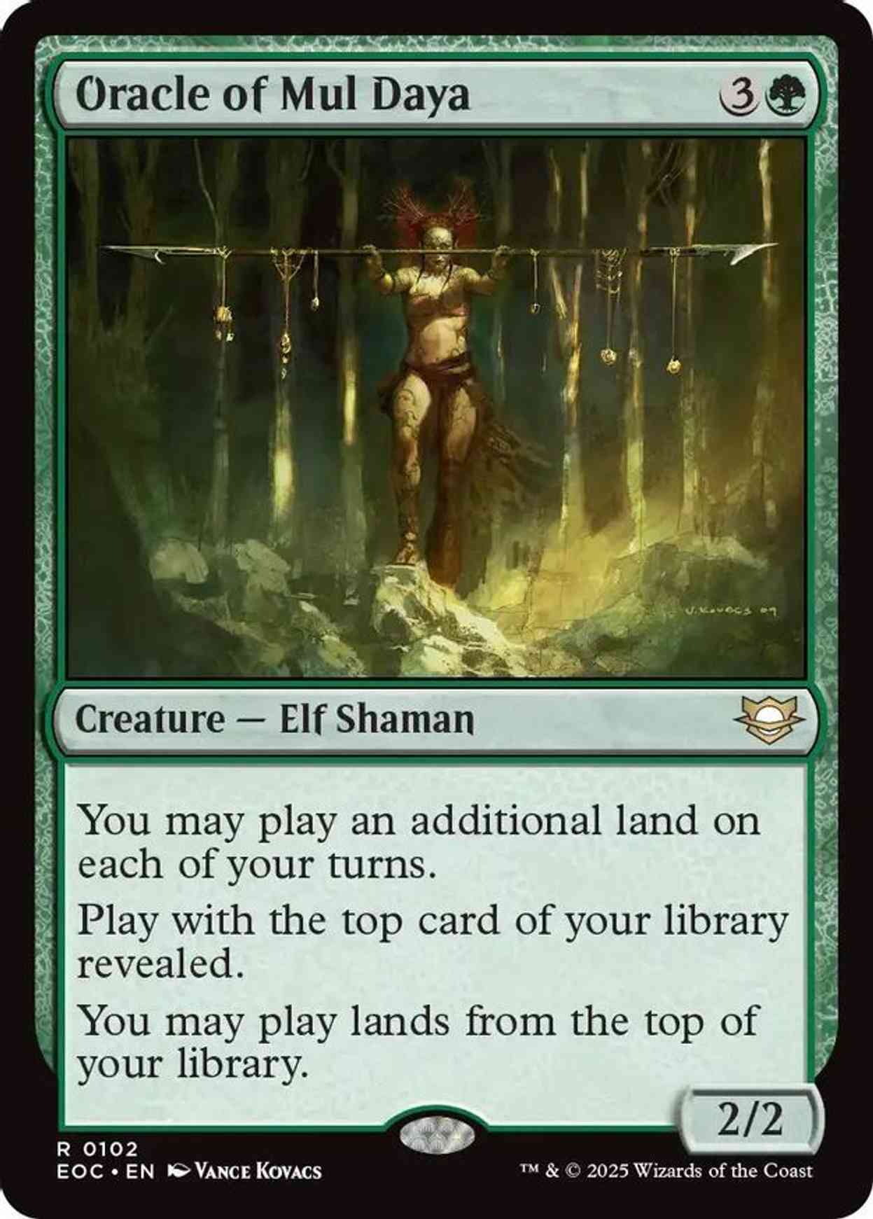 Oracle of Mul Daya Price from mtg Commander: Edge of Eternities