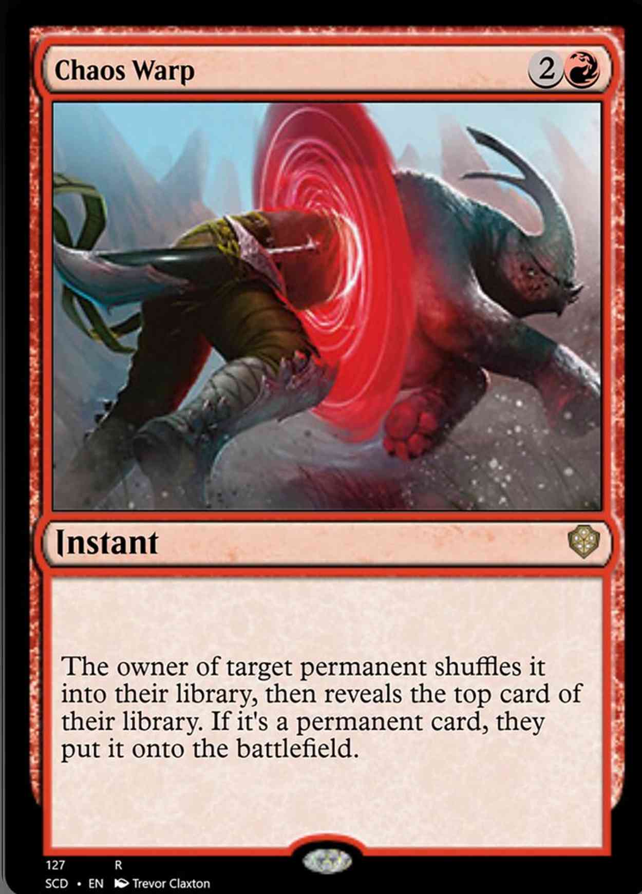 Chaos Warp Price from mtg Starter Commander Decks