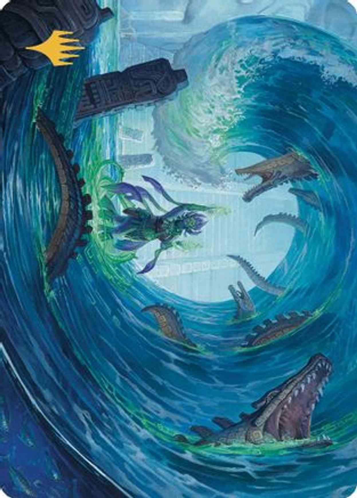 Wave Goodbye Art Card (Gold-Stamped Planeswalker Symbol) Price from mtg ...