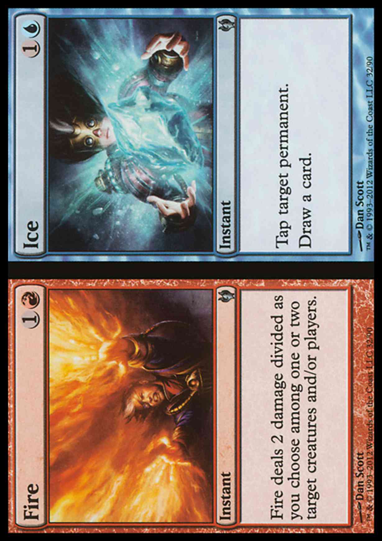 Fire // Ice Price from mtg Duel Decks: Izzet vs. Golgari