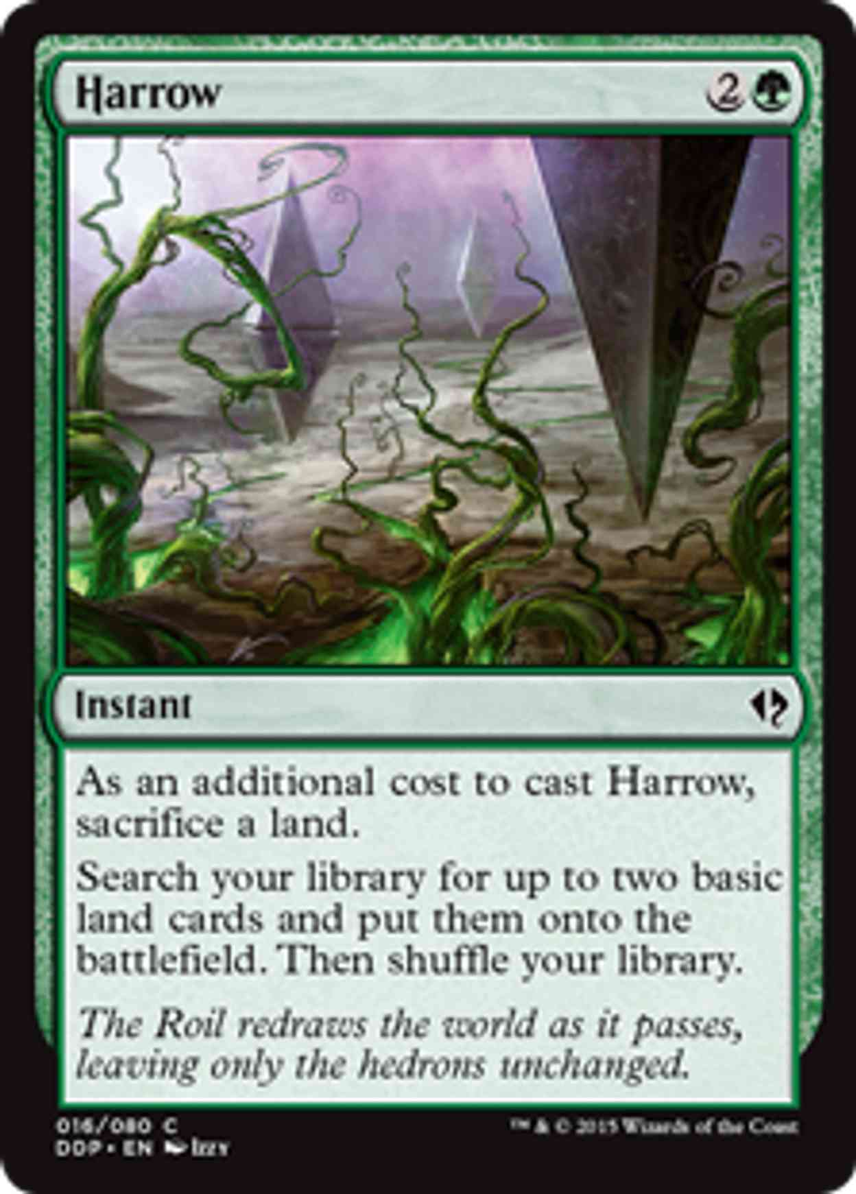 Harrow Price from mtg Duel Decks: Zendikar vs. Eldrazi