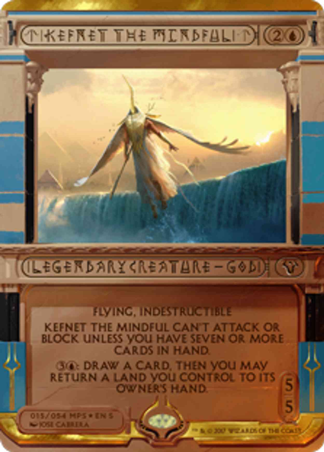 Kefnet the Mindful Price from mtg Masterpiece Series: Amonkhet Invocations