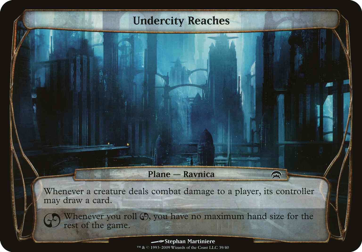 Undercity Reaches (Planechase) Price from mtg Oversize Cards