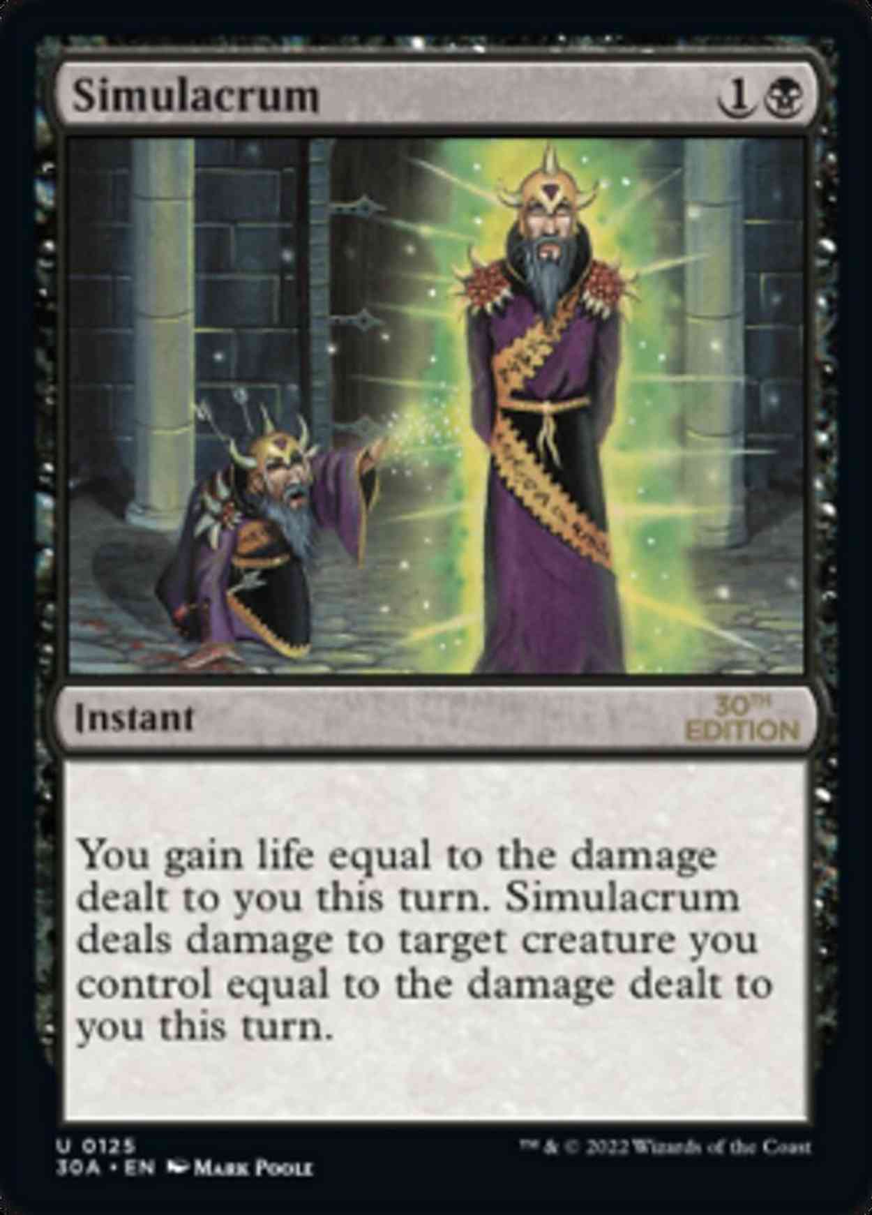 Simulacrum Price from mtg 30th Anniversary Edition