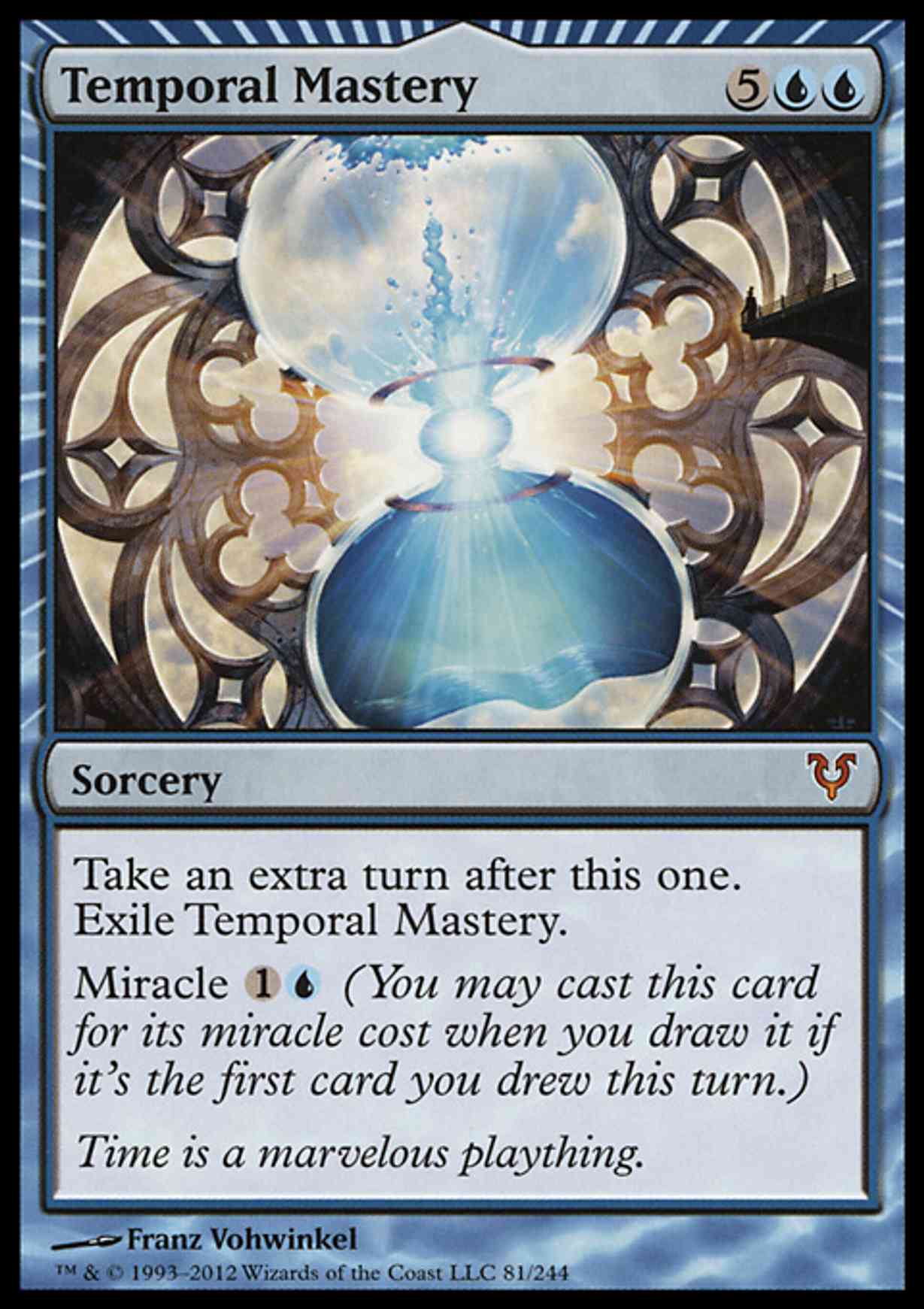 Temporal Mastery Price from mtg Avacyn Restored