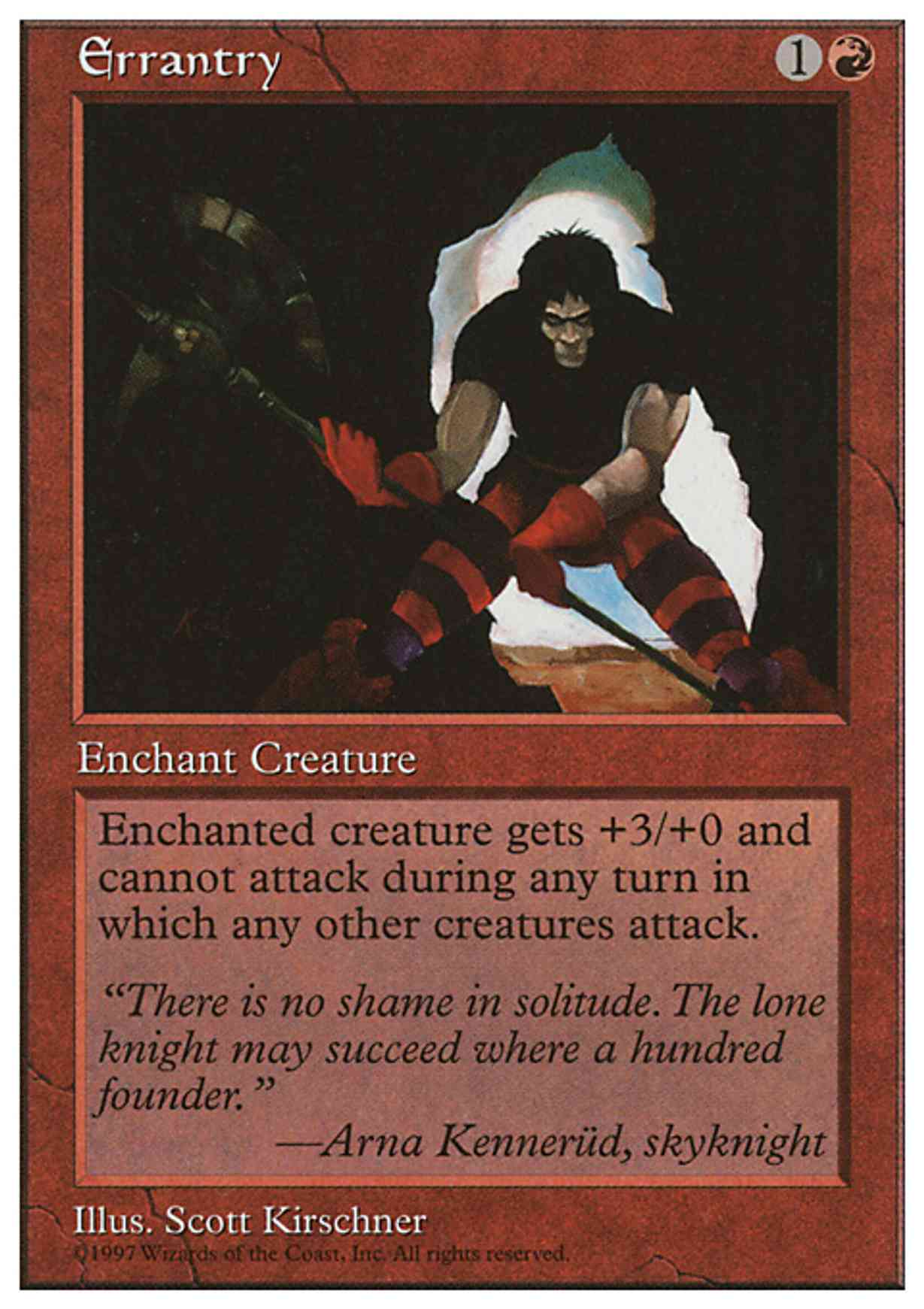 Errantry Price from mtg Fifth Edition