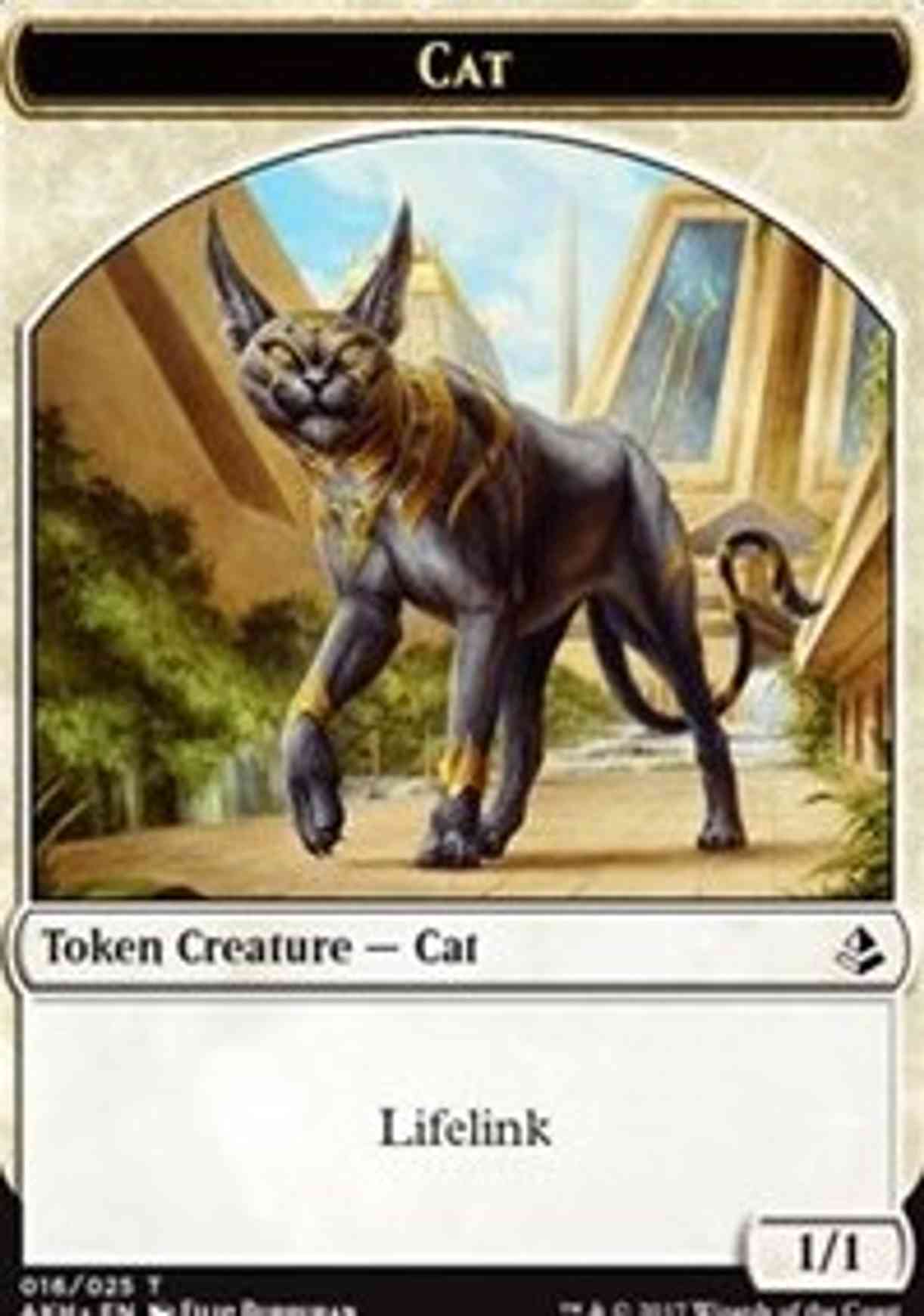 Cat Token Price from mtg Amonkhet Tokens