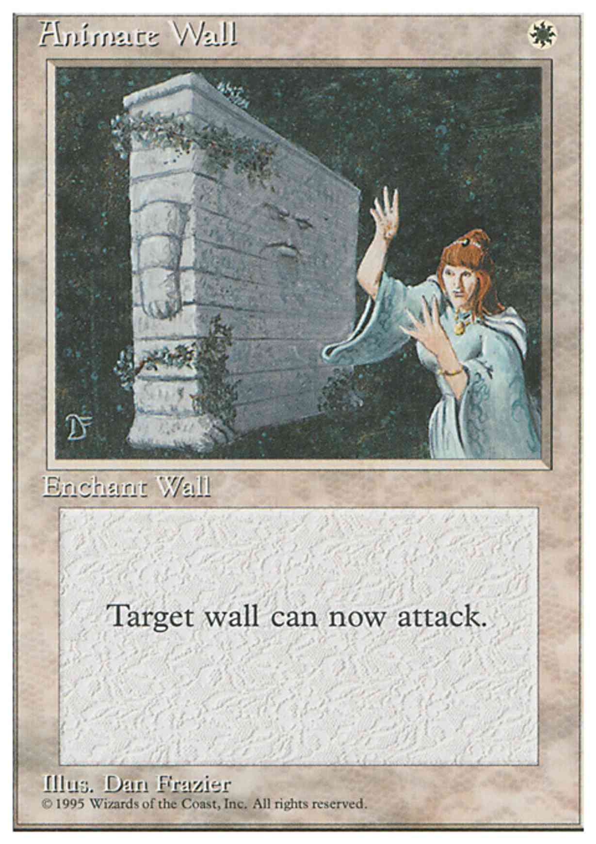 Animate Wall Price from mtg Fourth Edition