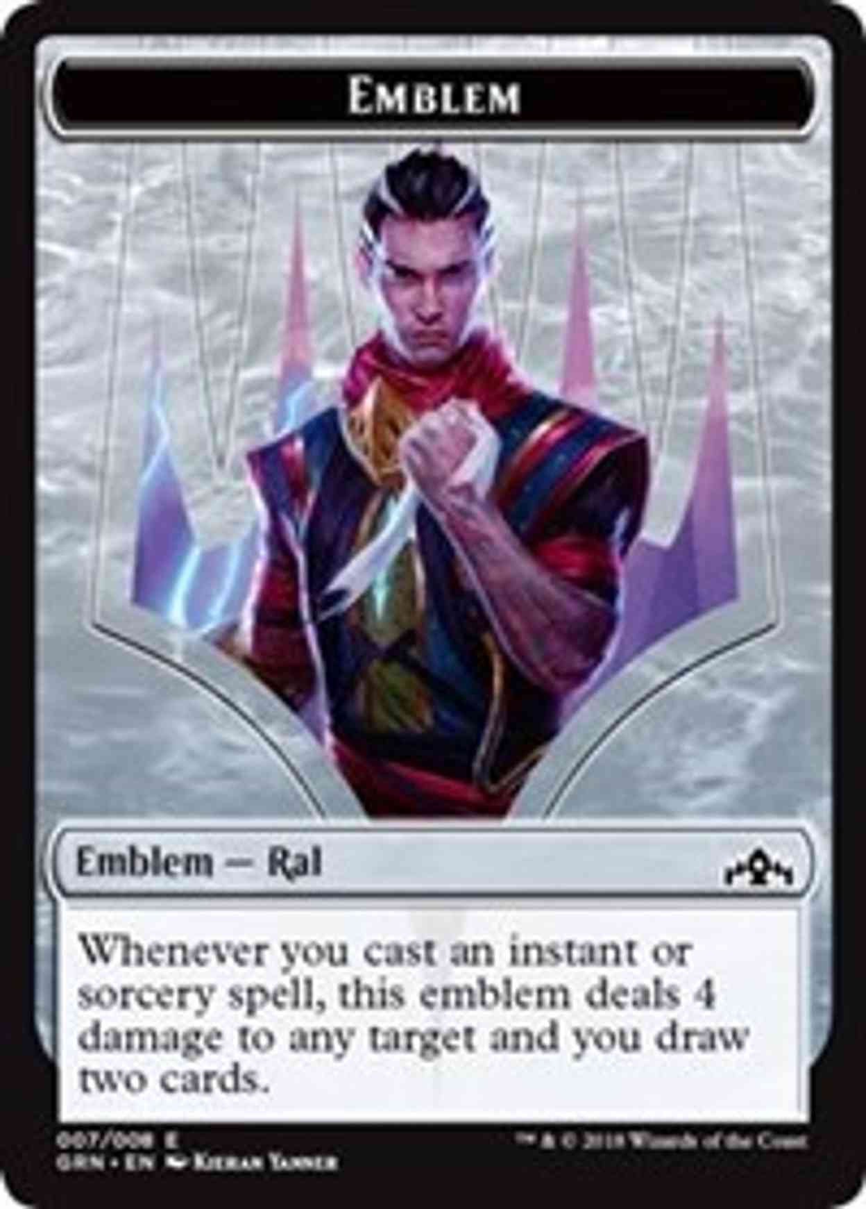 Emblem - Ral, Izzet Viceroy Price from mtg Guilds of Ravnica