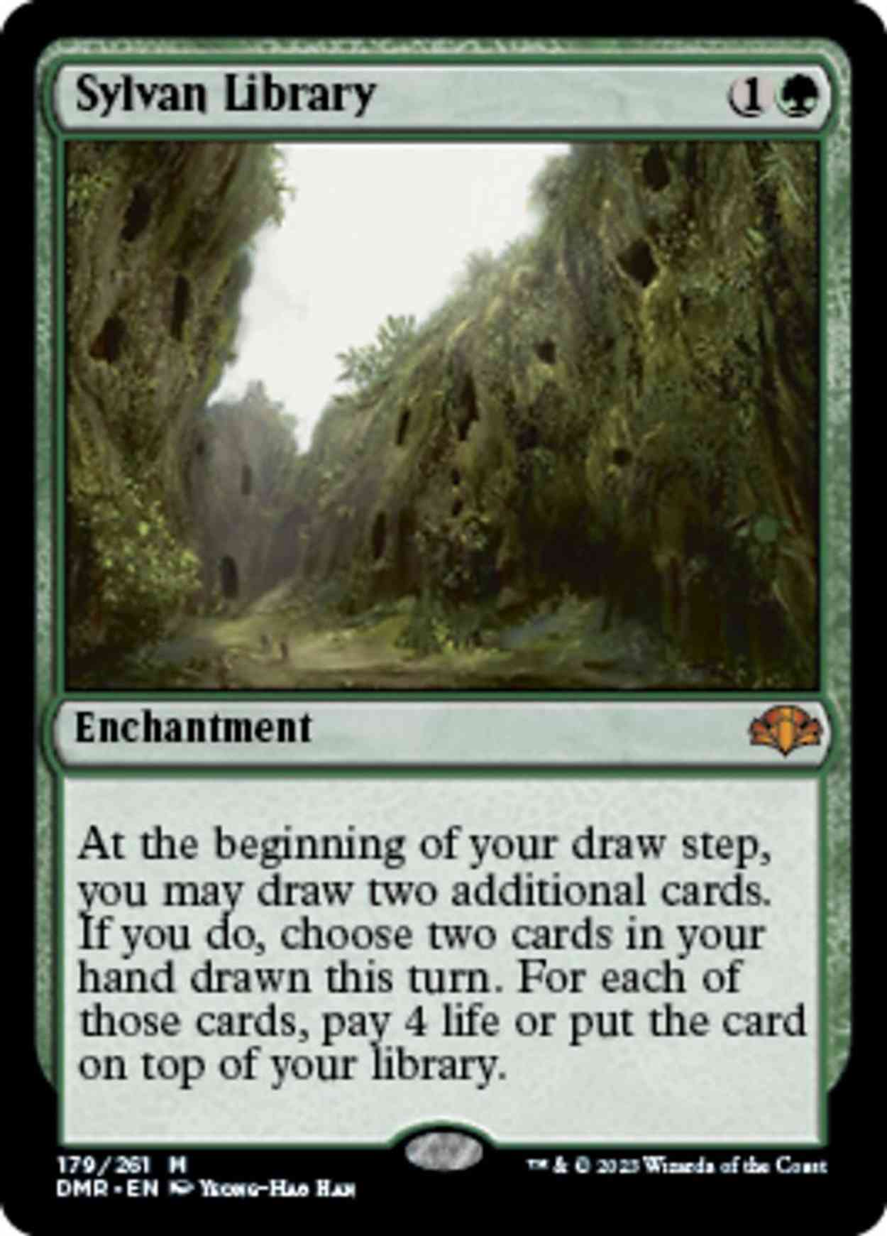 Sylvan Library Price from mtg Dominaria Remastered