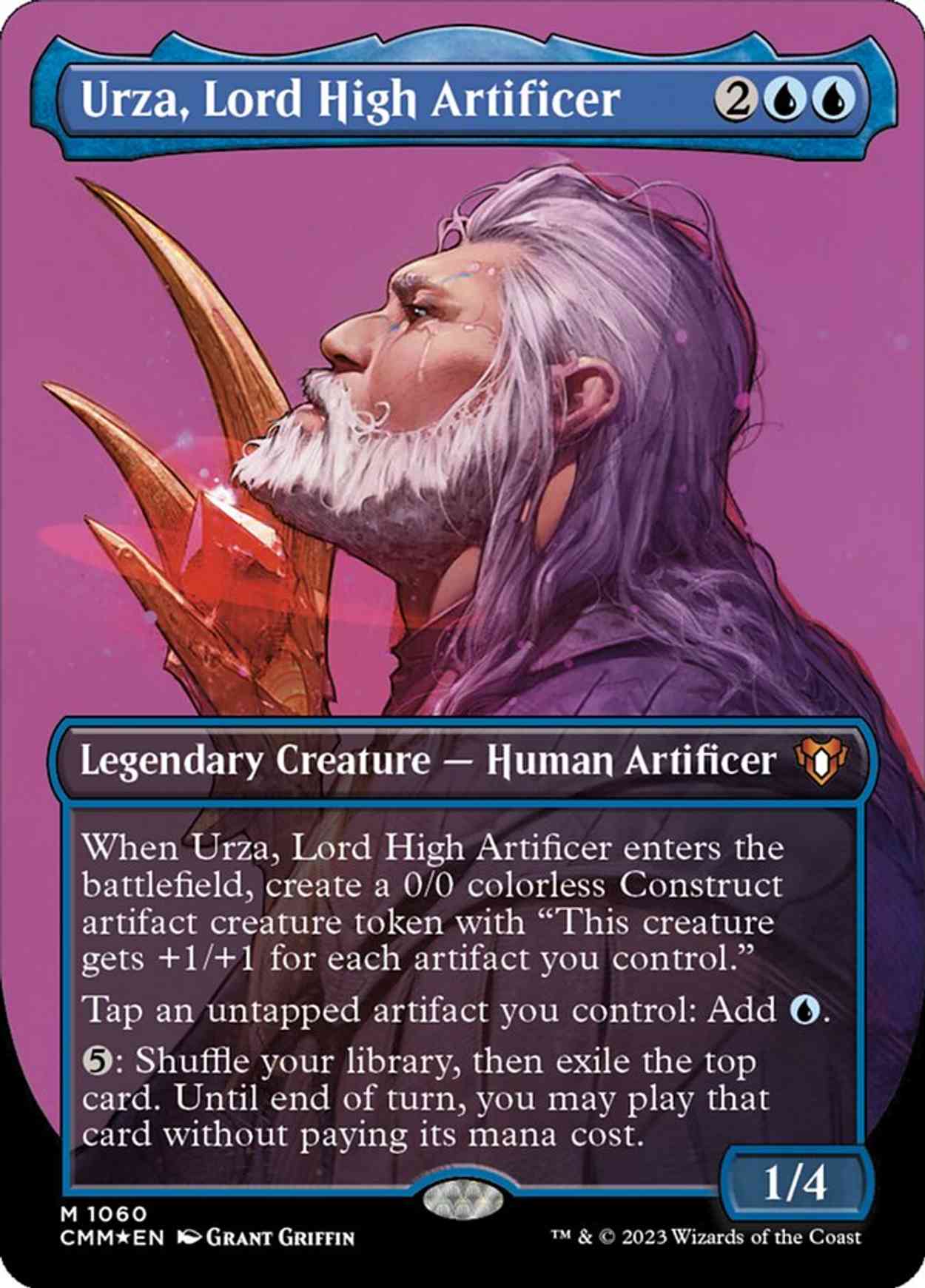 Urza, Lord High Artificer (Textured Foil) Price from mtg Commander Masters