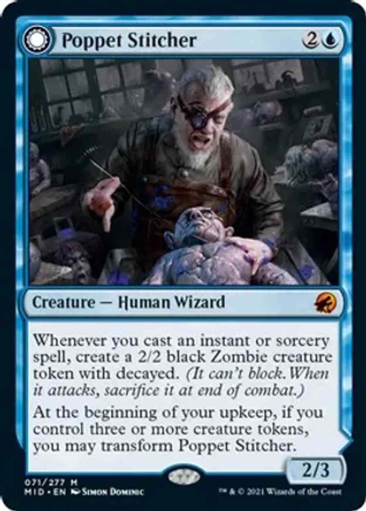 Poppet Stitcher Price from mtg Innistrad: Midnight Hunt