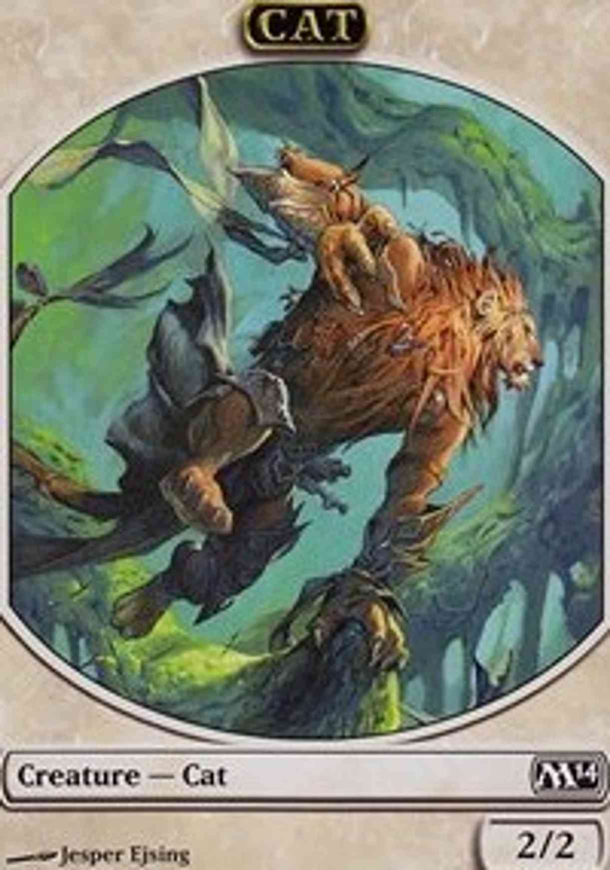 Cat Token Price from mtg Magic 2014 Core Set