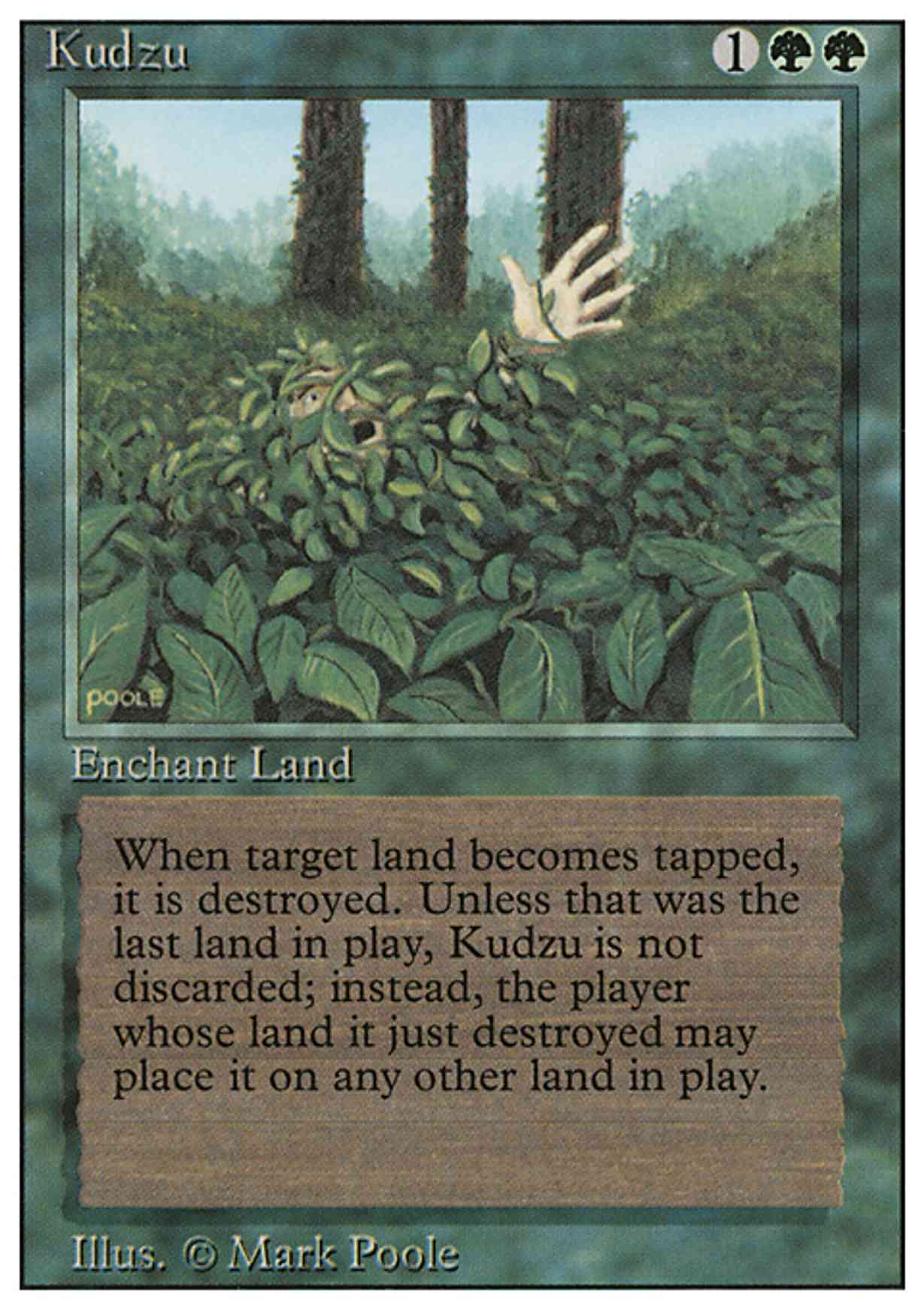 Kudzu Price from mtg Revised Edition