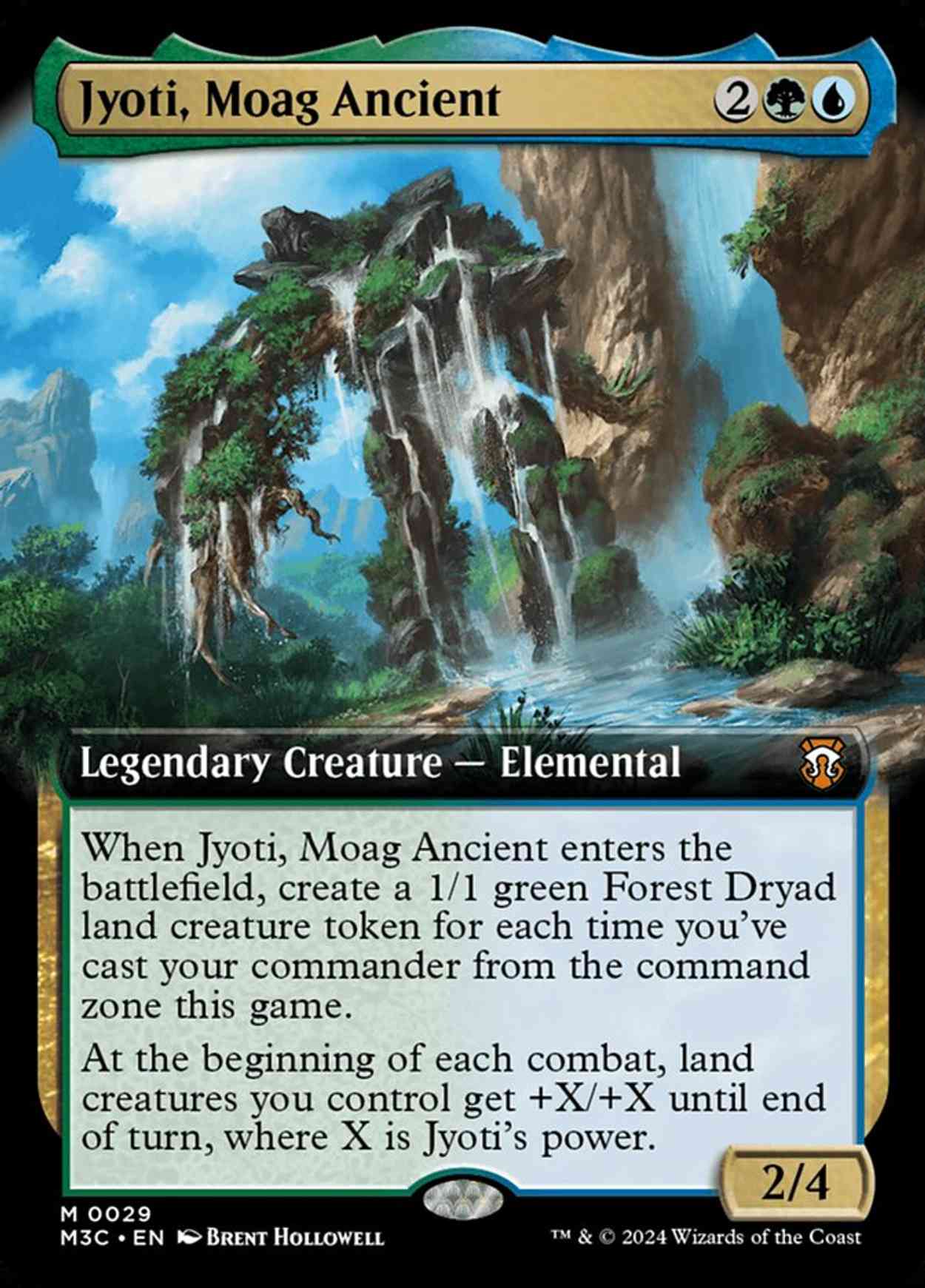 Jyoti, Moag Ancient (Extended Art) Price from mtg Modern Horizons 3 ...