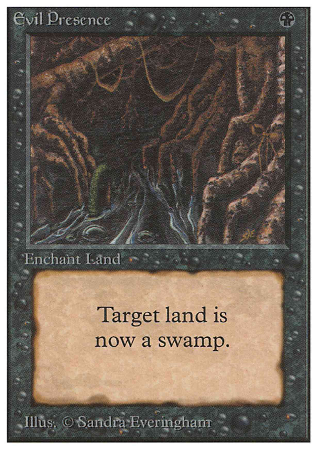 Evil Presence Price from mtg Unlimited Edition