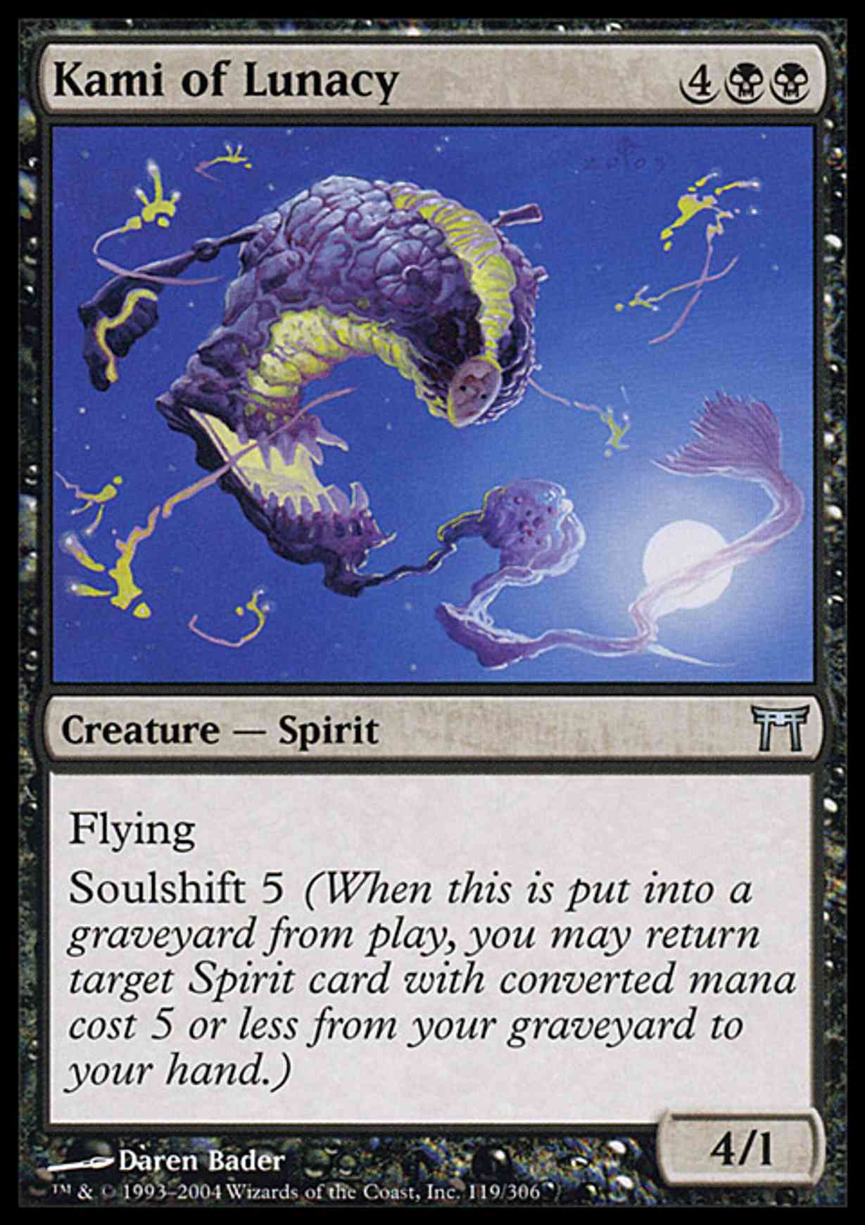 Kami of Lunacy Price Champions of Kamigawa MTG