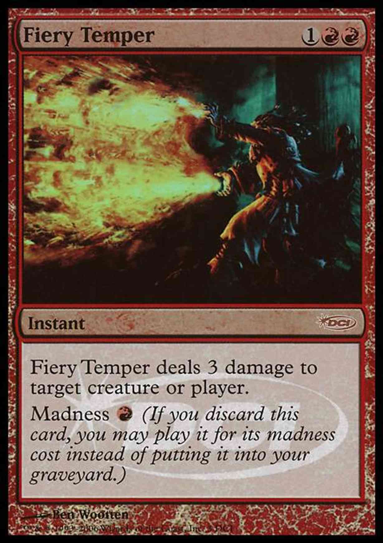 Fiery Temper Price from mtg Gateway Promos