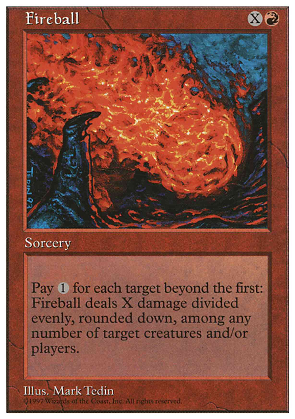 Fireball Price from mtg Fifth Edition