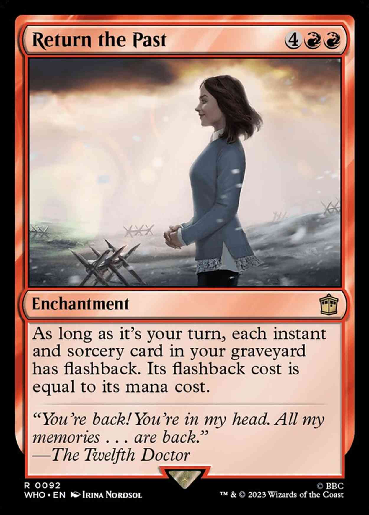 Return the Past Price from mtg Doctor Who