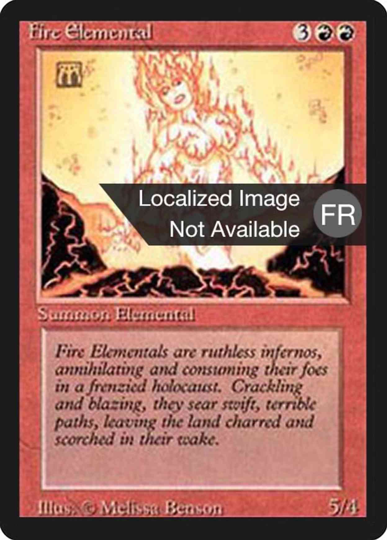 Fire Elemental Price from mtg Revised Edition (Foreign Black Border)