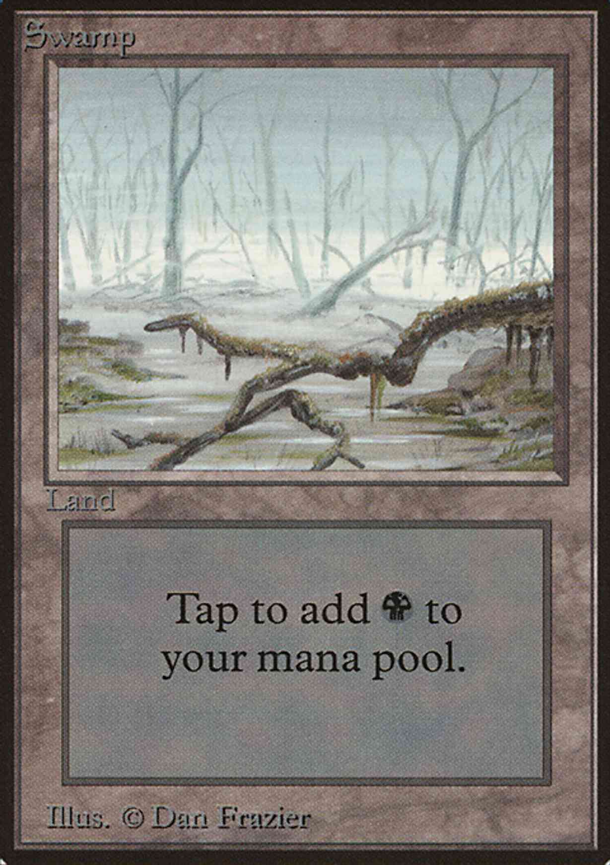 Swamp (A) Price from mtg Limited Edition Beta