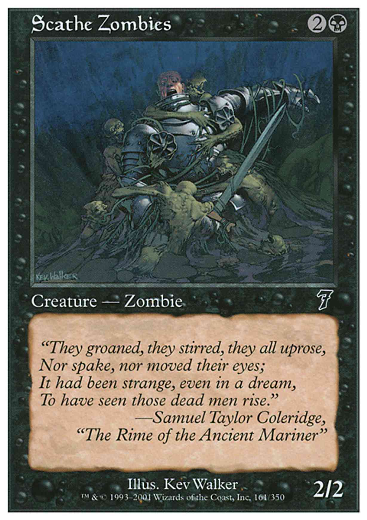Scathe Zombies Price from mtg Seventh Edition