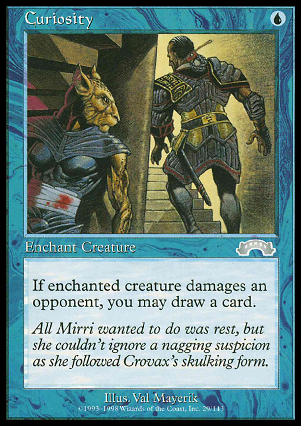 Curiosity Price from mtg Exodus