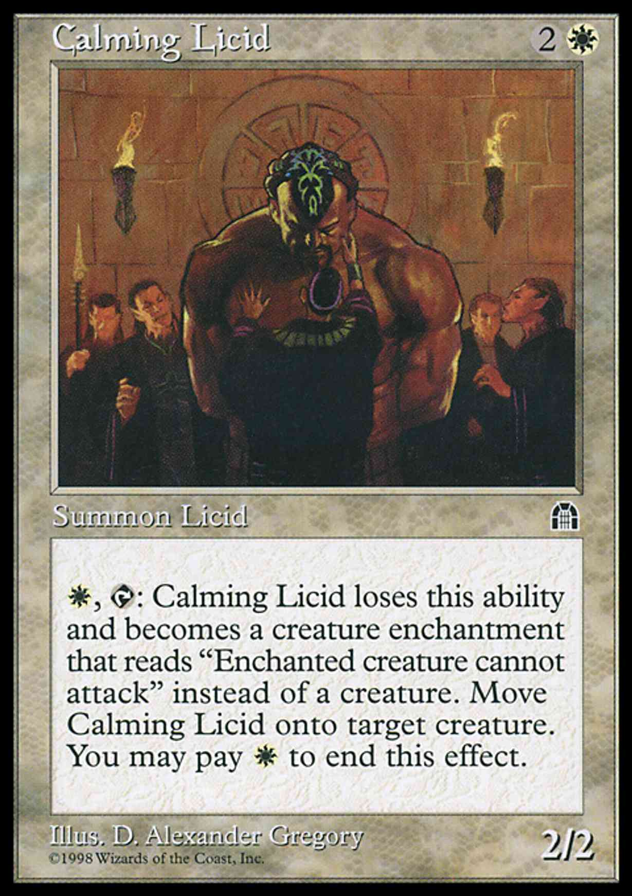 Calming Licid Price from mtg Stronghold